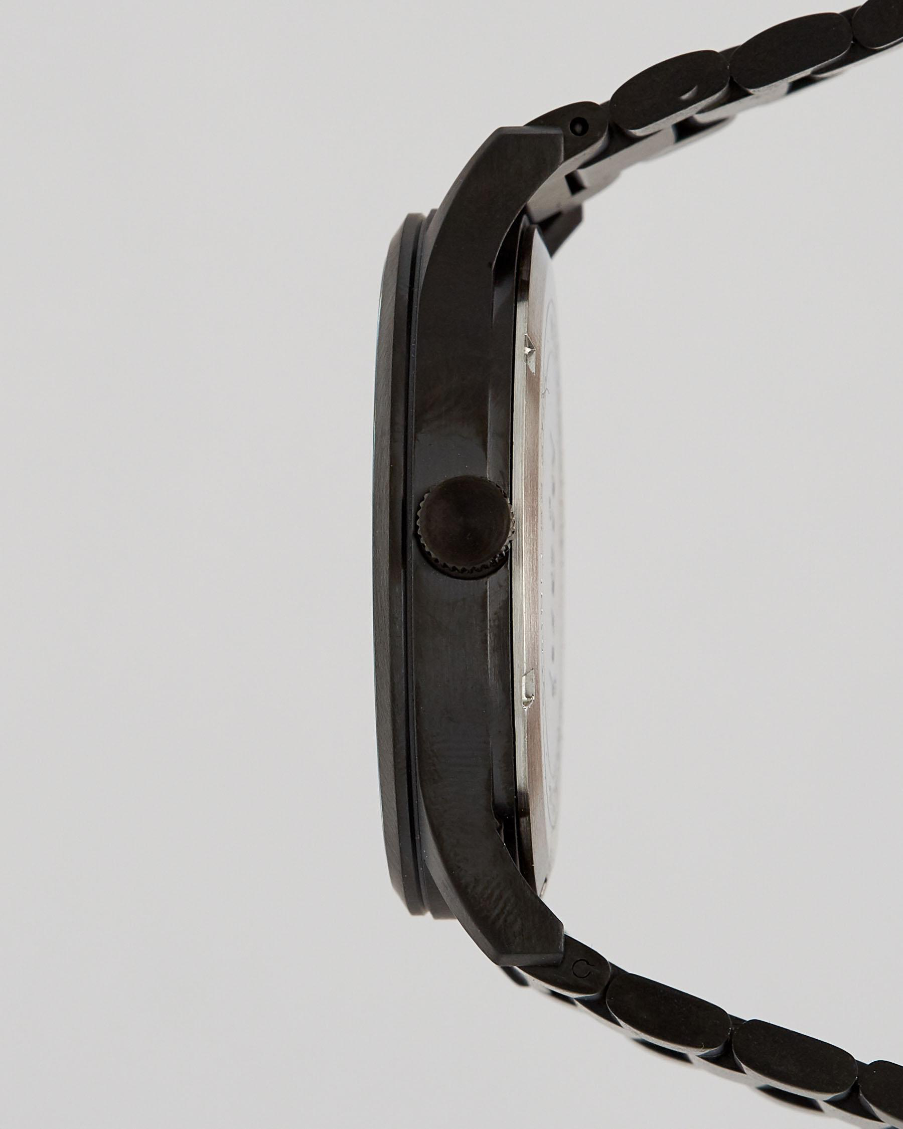 Shop Lucid Shield Steel Watch In Gun/gun/gun/gold - Fast Shipping ...