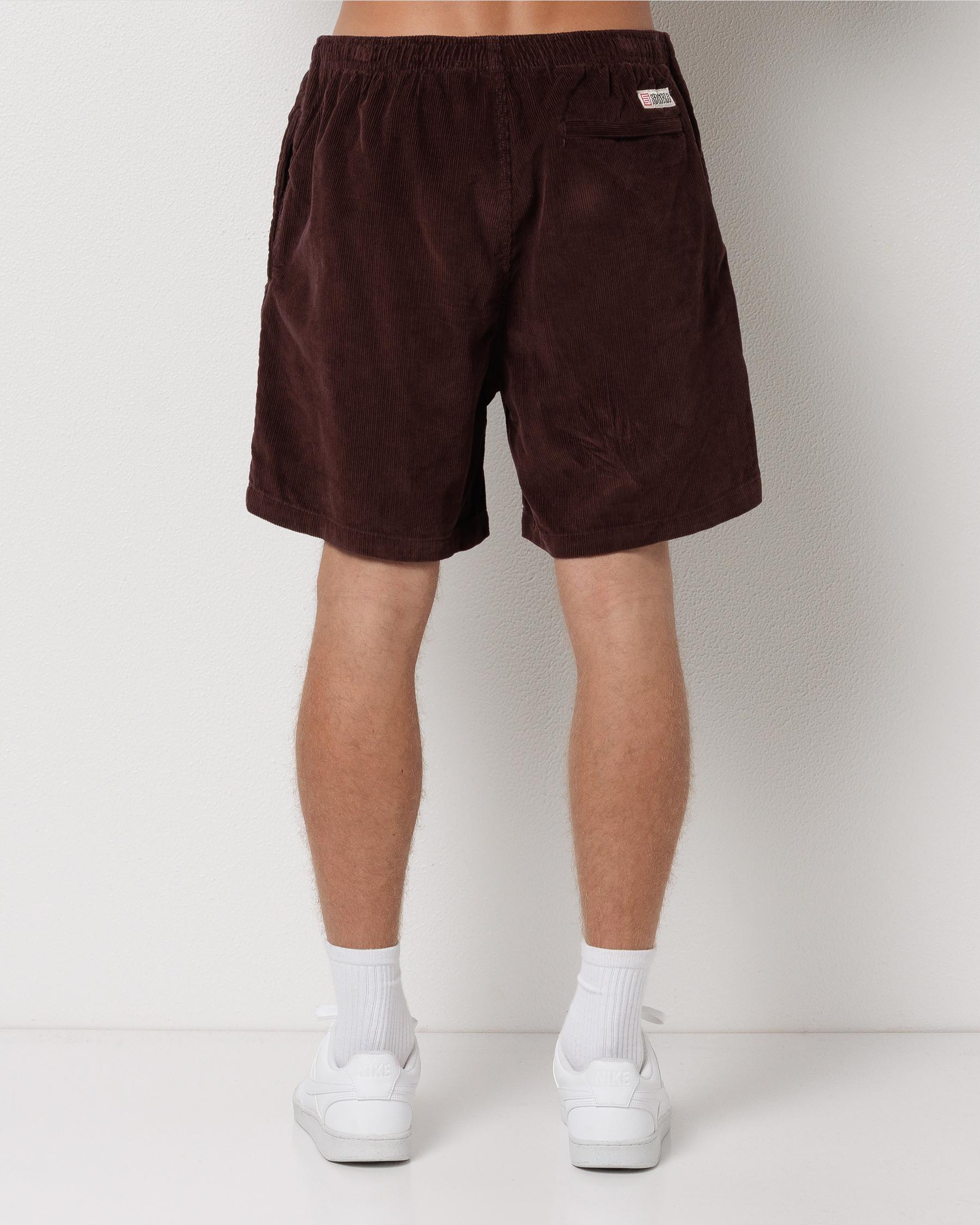 S-Double Cord Coast Shorts In Merlot - FREE* Shipping & Easy Returns ...