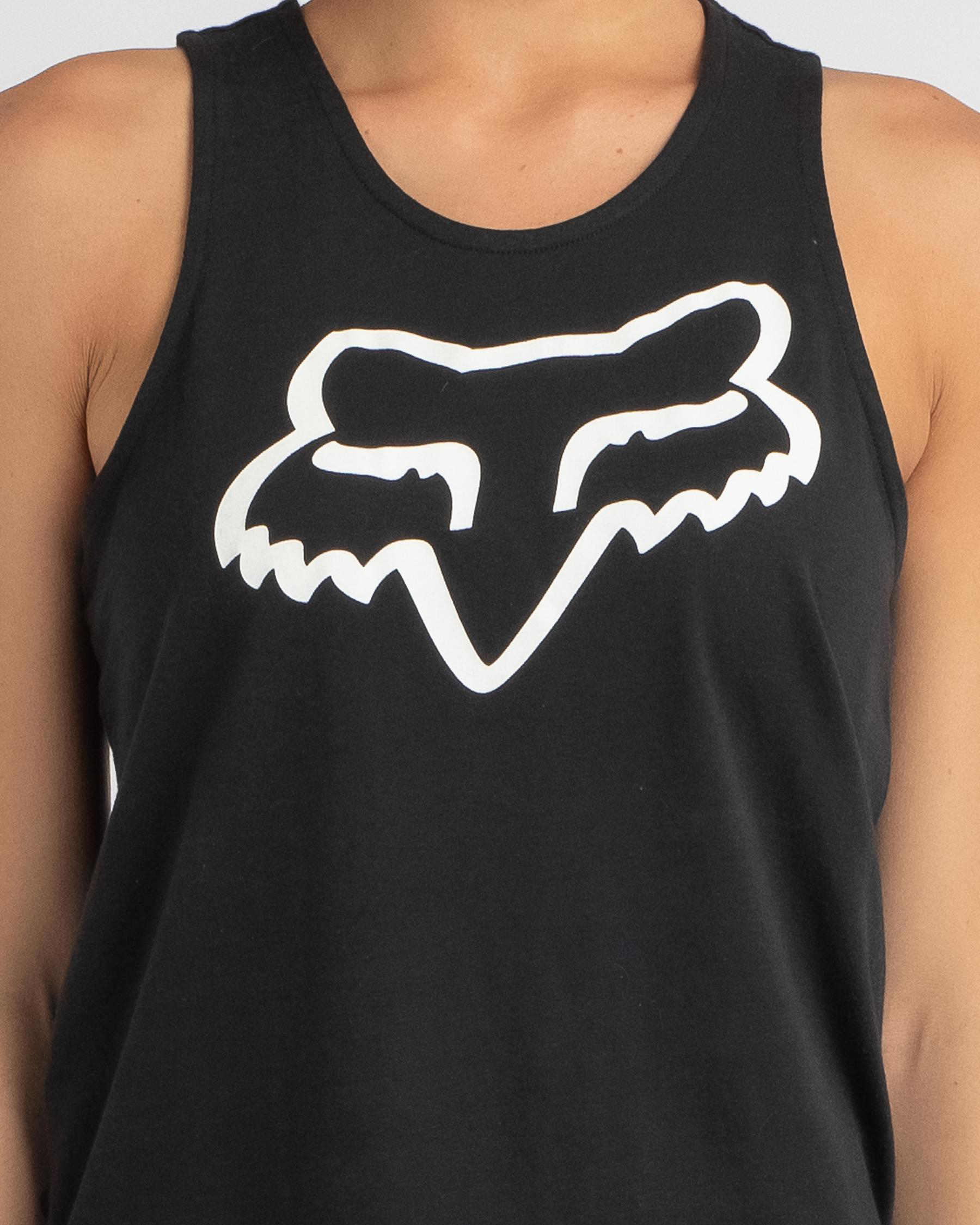 Fox Boundary Tank Top In Black - Fast Shipping & Easy Returns - City ...