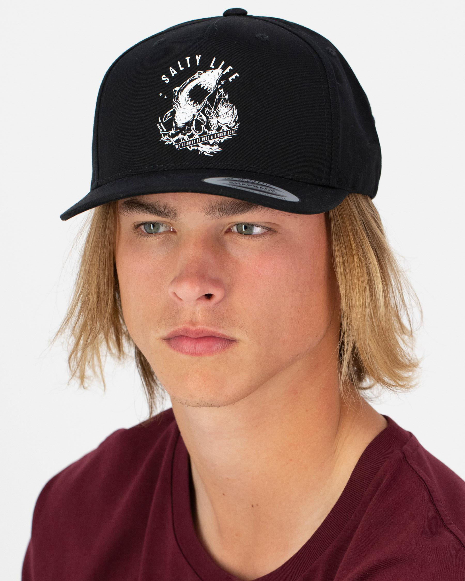 Shop Salty Life Trawler Snapback In Black - Fast Shipping & Easy ...