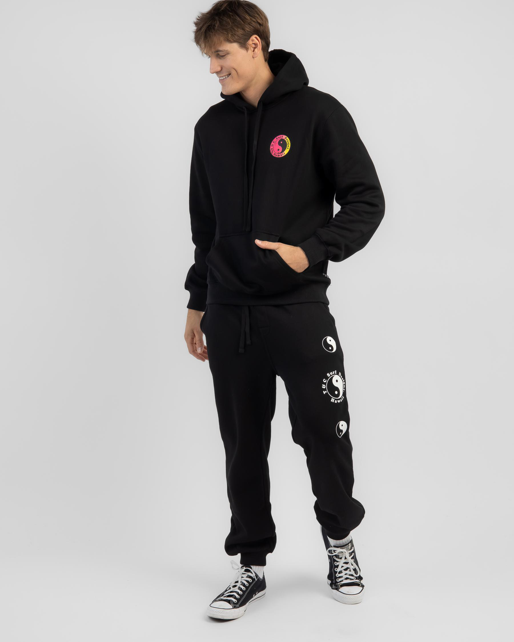 Shop Town & Country Surf Designs Retro Pop Hoodie In Black Fade - Fast ...