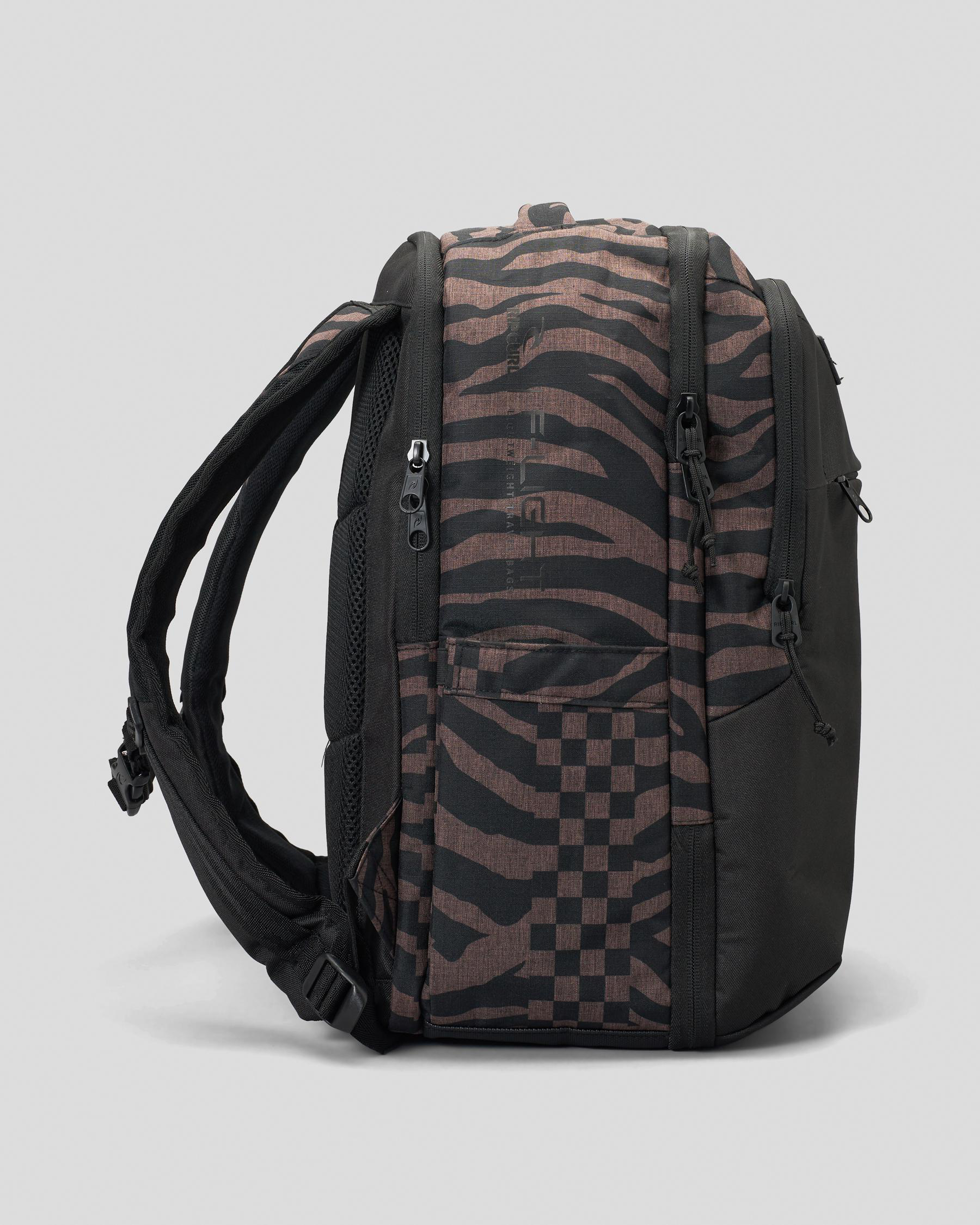 Shop Rip Curl F-light Weekender Sun Tribe Backpack In Brown - Fast ...