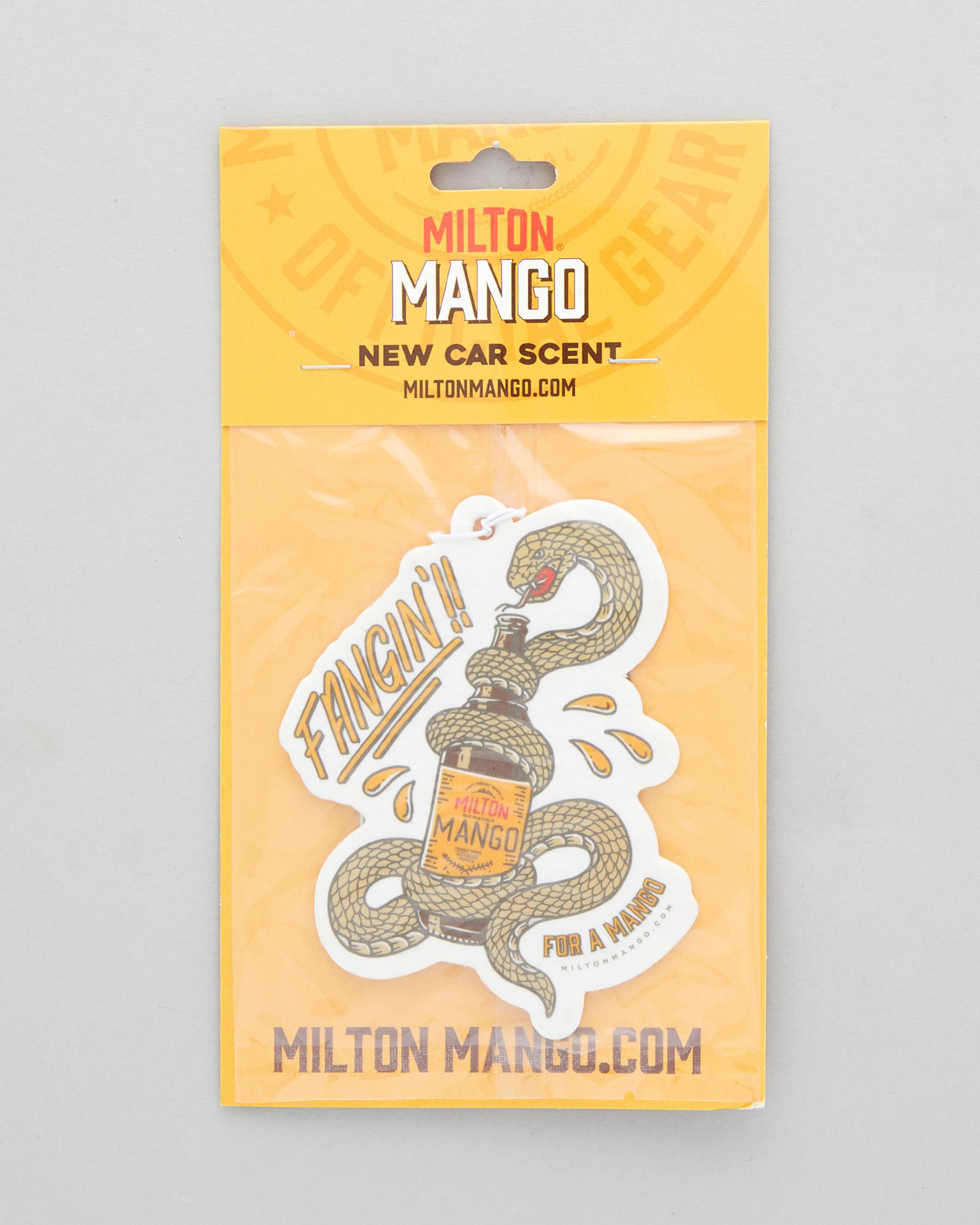 Shop Milton Mango Air Freshener In Yellow - Fast Shipping & Easy ...