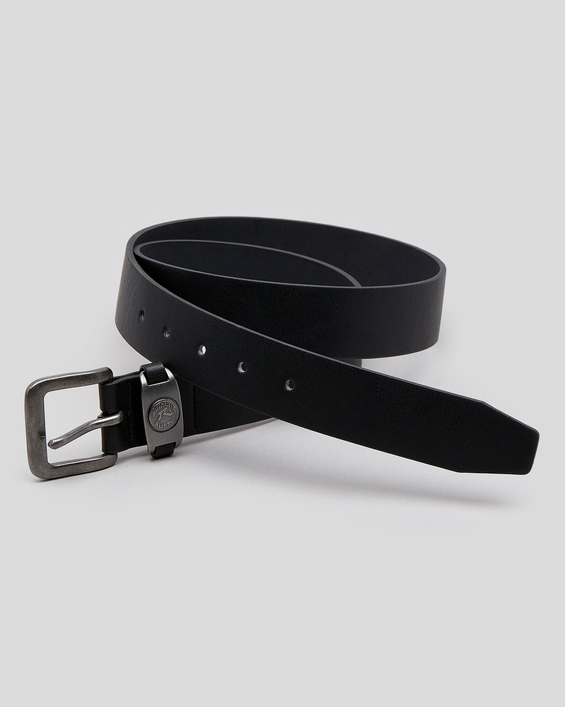 Shop Rusty Rouge Belt In Black - Fast Shipping & Easy Returns - City ...