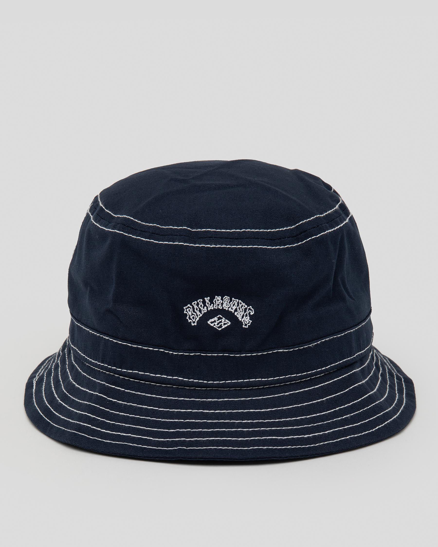 Shop Billabong Wave Washed Bucket Hat In Navy - Fast Shipping & Easy ...