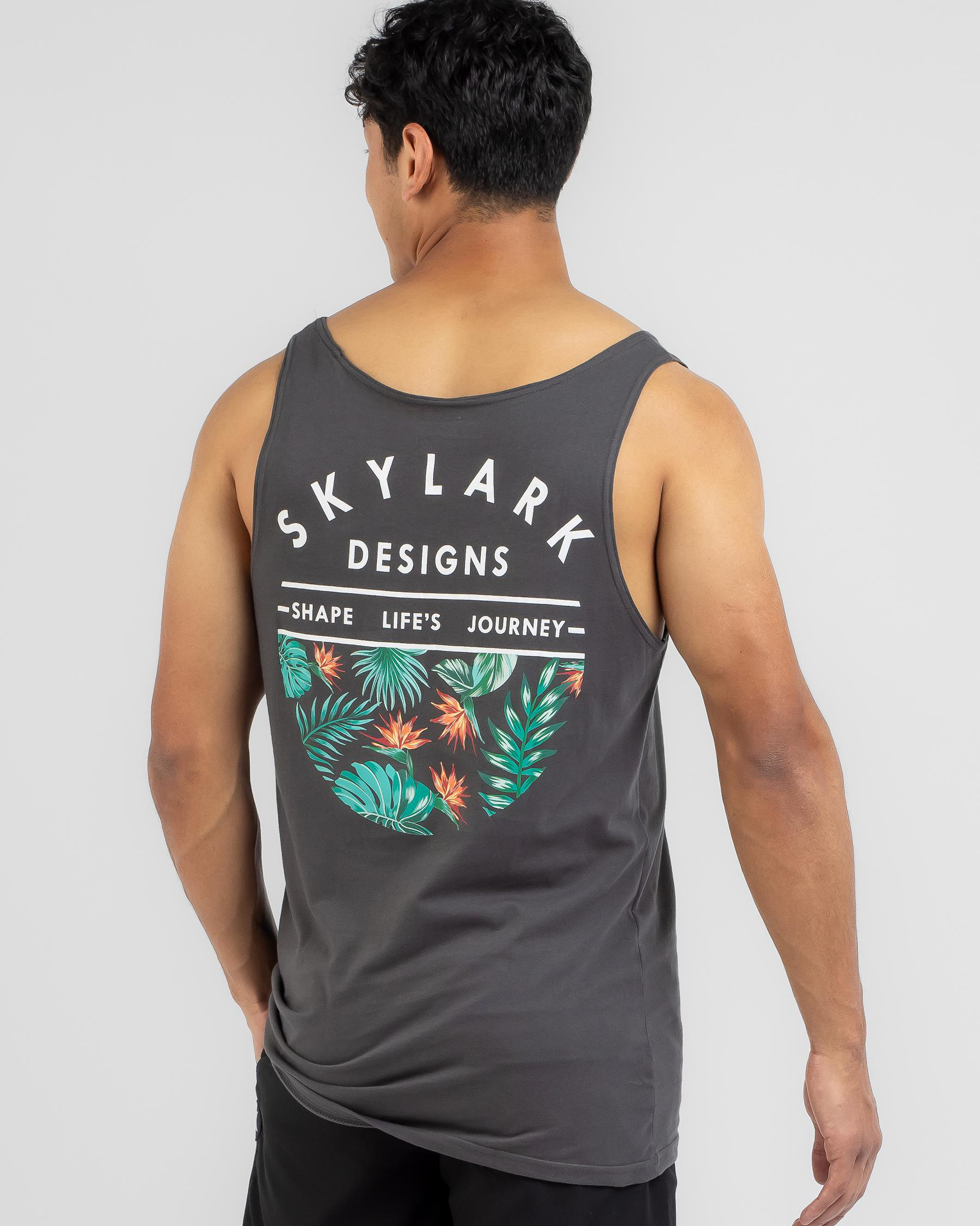 Shop Skylark Ocean Vibe Singlet In Charcoal - Fast Shipping & Easy Returns - City Beach Australia