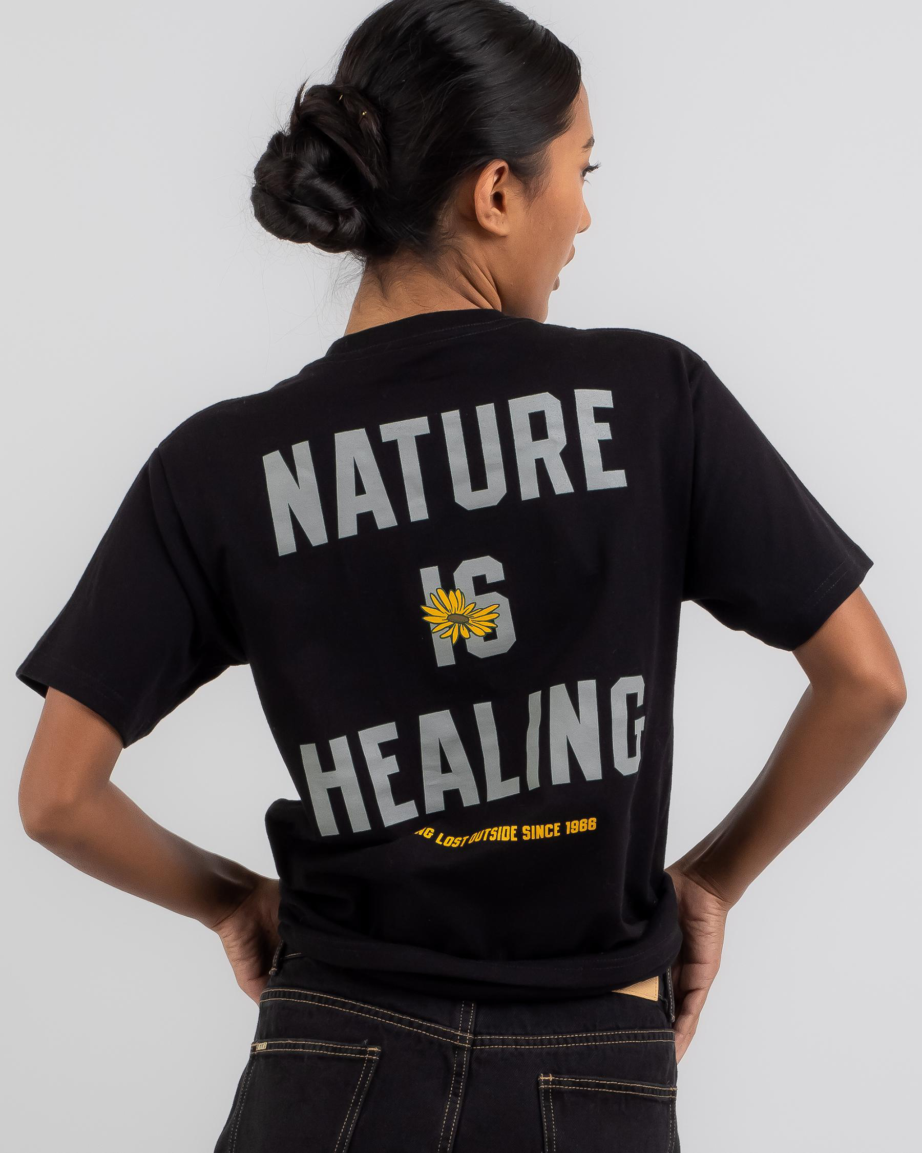 Shop Vans Healing T-Shirt In Black - Fast Shipping & Easy Returns ...