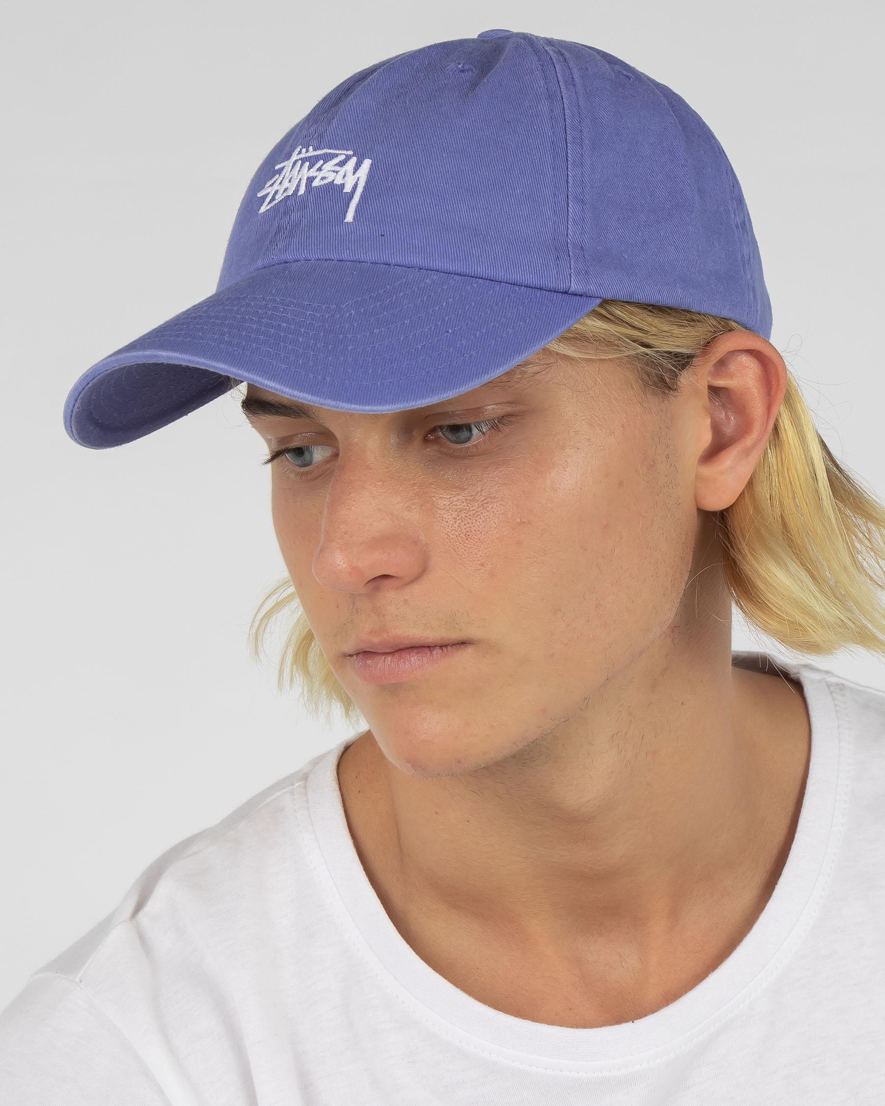 Shop Stussy Stock Low Pro Cap In New Blue - Fast Shipping & Easy ...