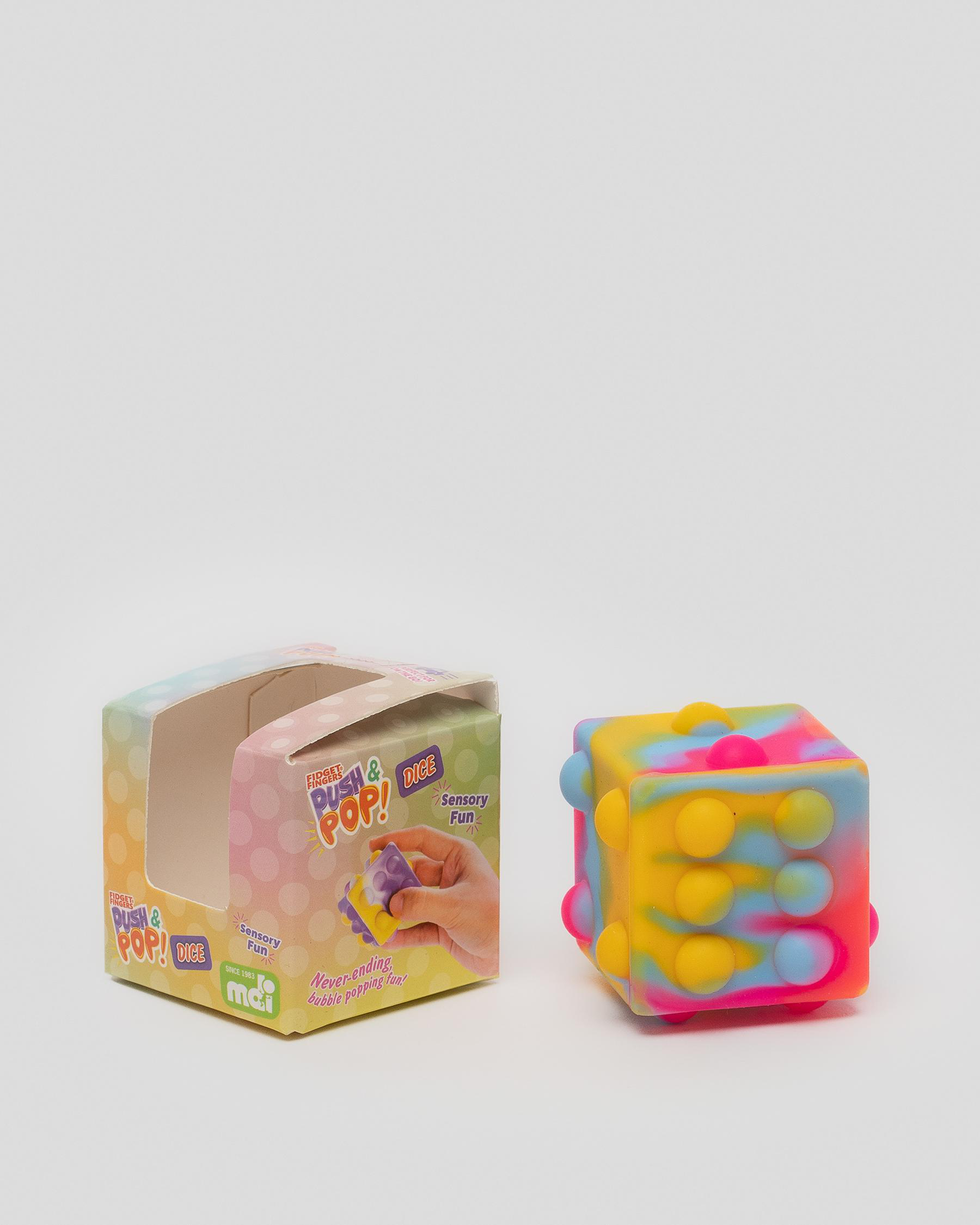 Shop Get It Now Push & Pop Dice In Assorted - Fast Shipping & Easy ...