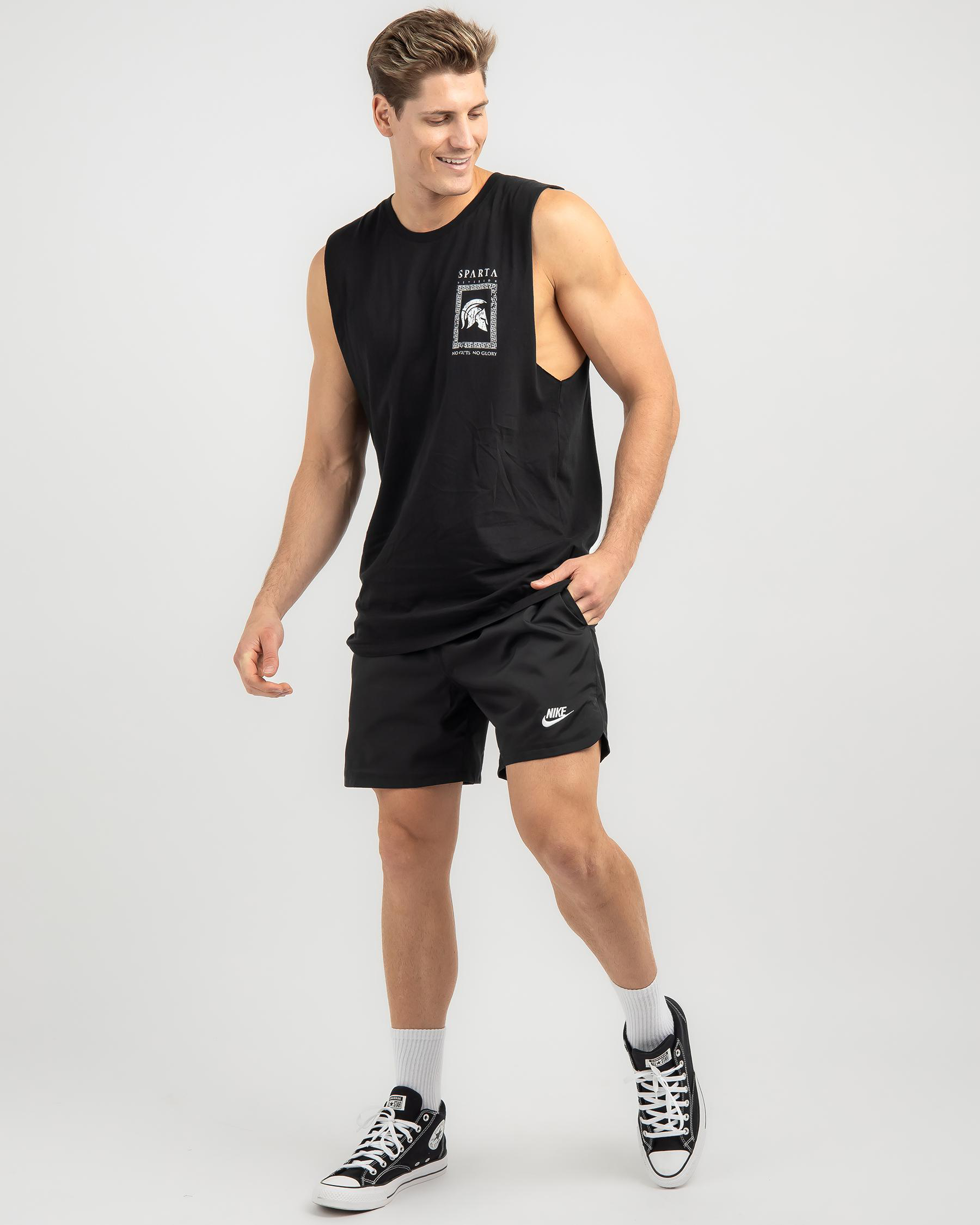 Shop Sparta Dagger Muscle Tank In Black - Fast Shipping & Easy Returns ...