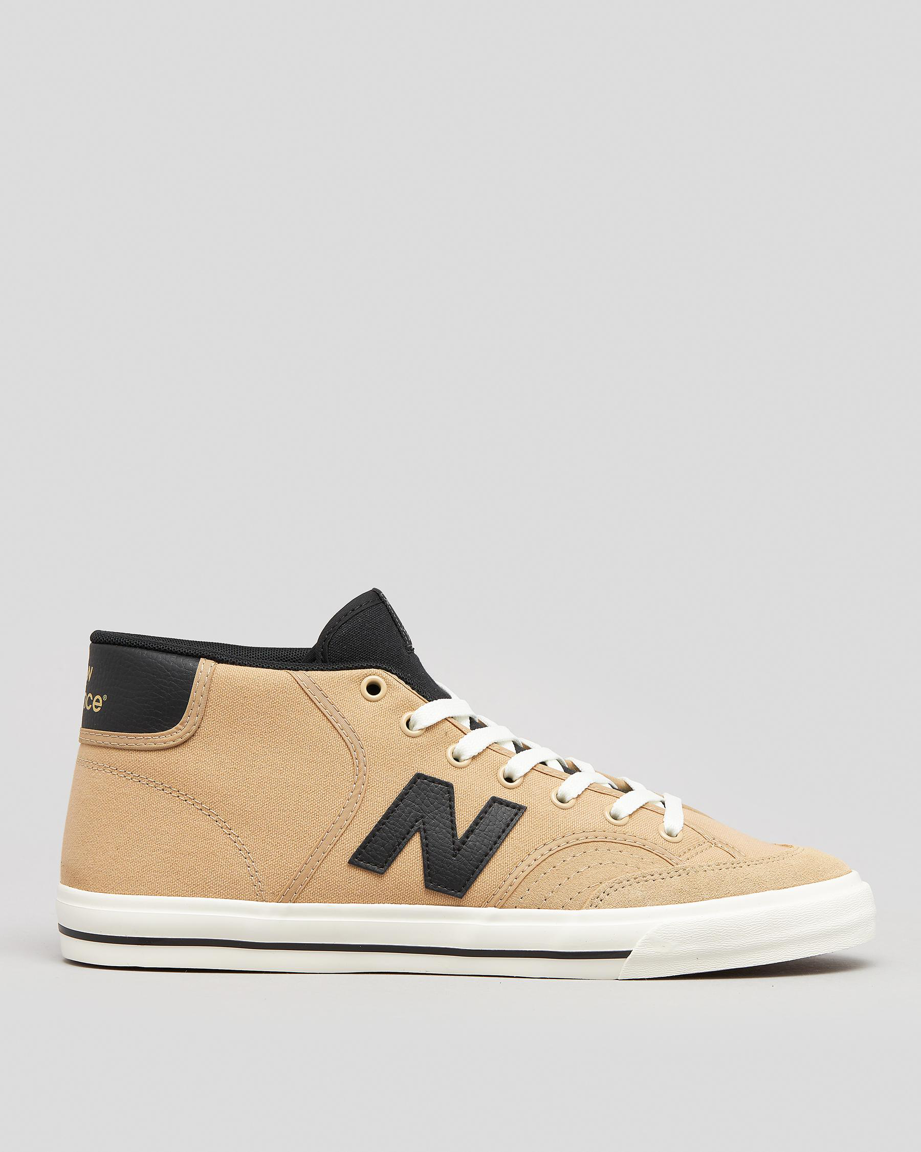 Shop New Balance NB 213 Shoes In Tan/black - Fast Shipping & Easy ...