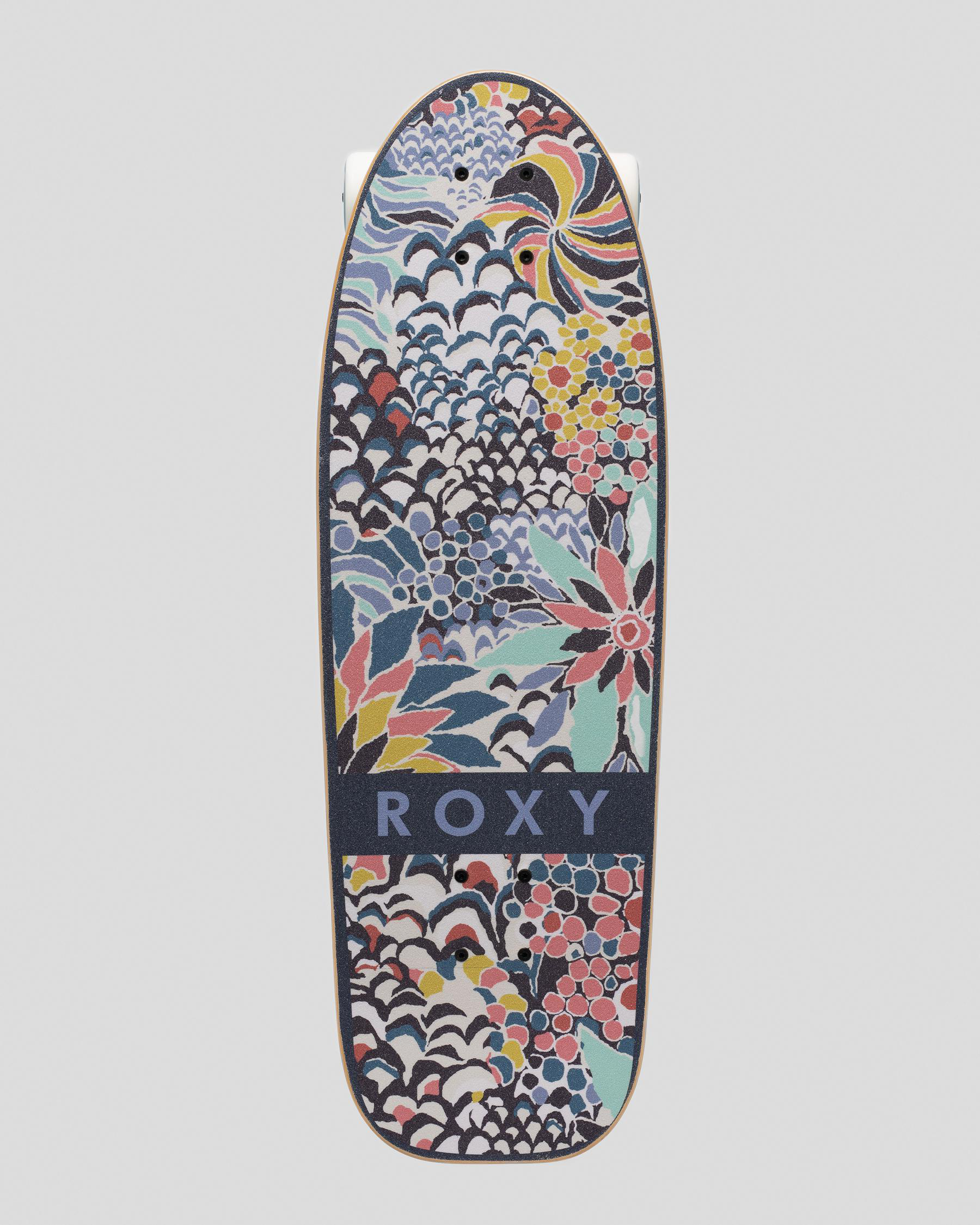 Shop Roxy Liberty 28" Cruiser Skateboard In Multi - Fast Shipping ...