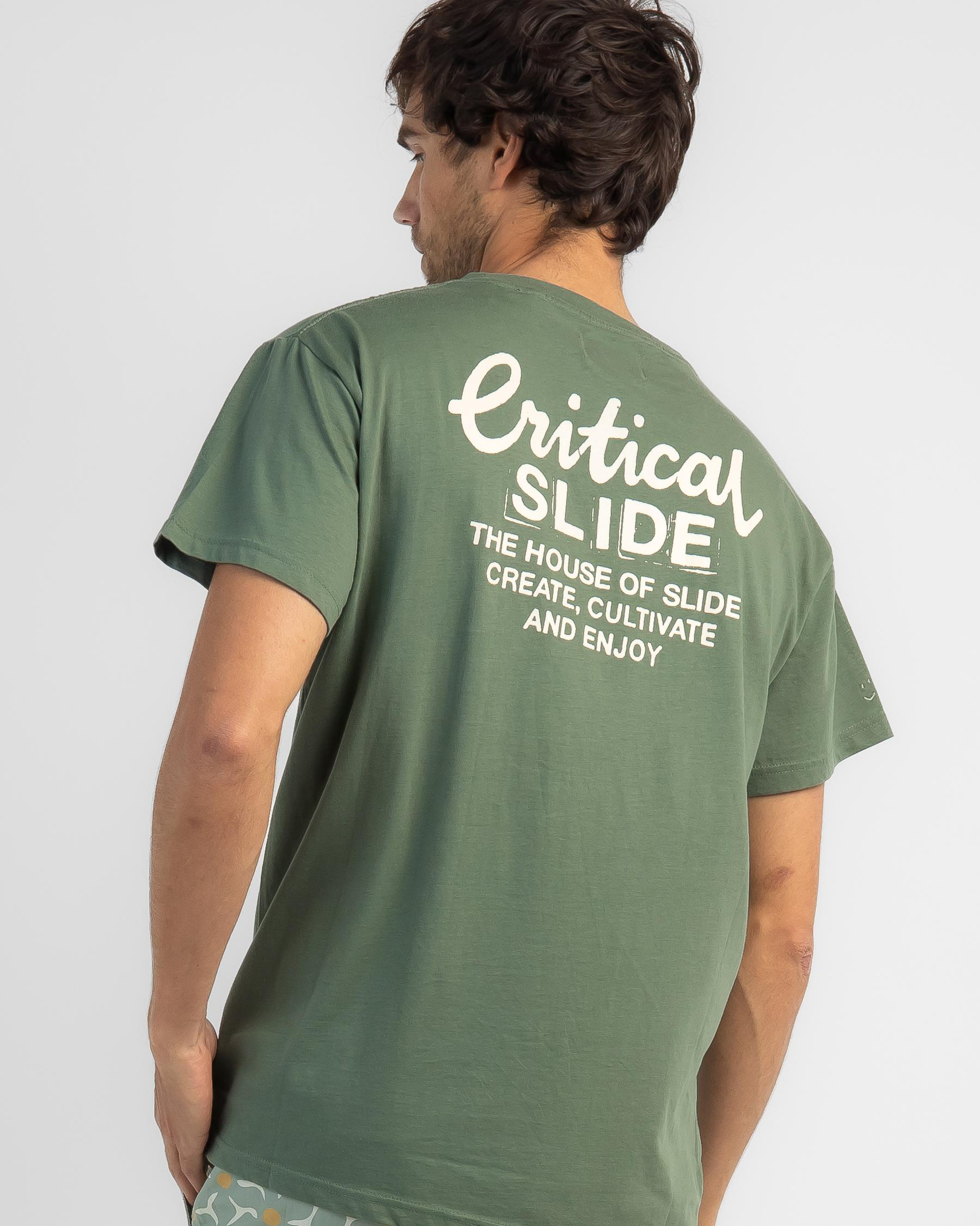 Shop The Critical Slide Society Creator T-Shirt In Marine - Fast Shipping & Easy Returns - City ...