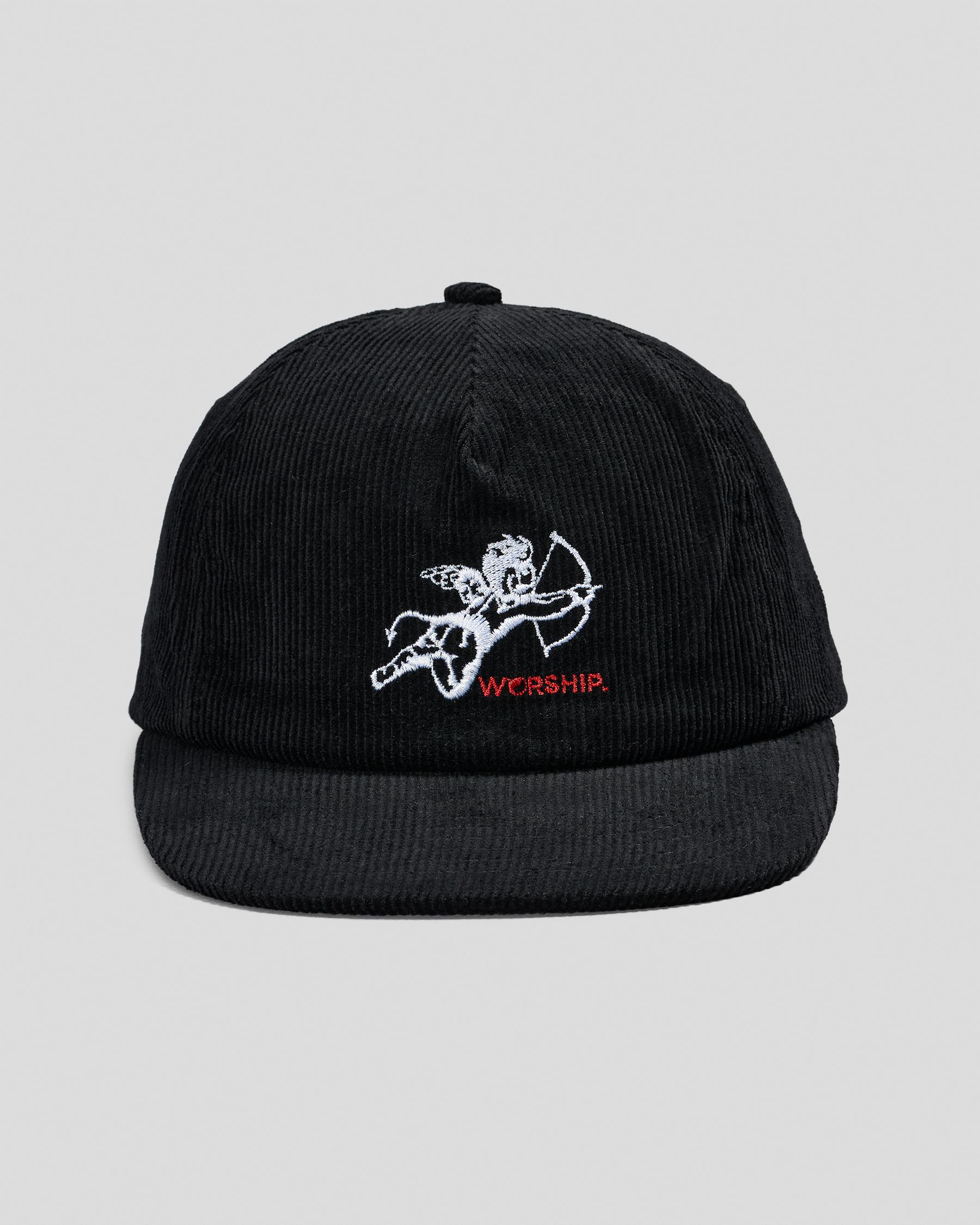 Shop Worship Supplies Cherub Cord Hat In Black - Fast Shipping & Easy ...