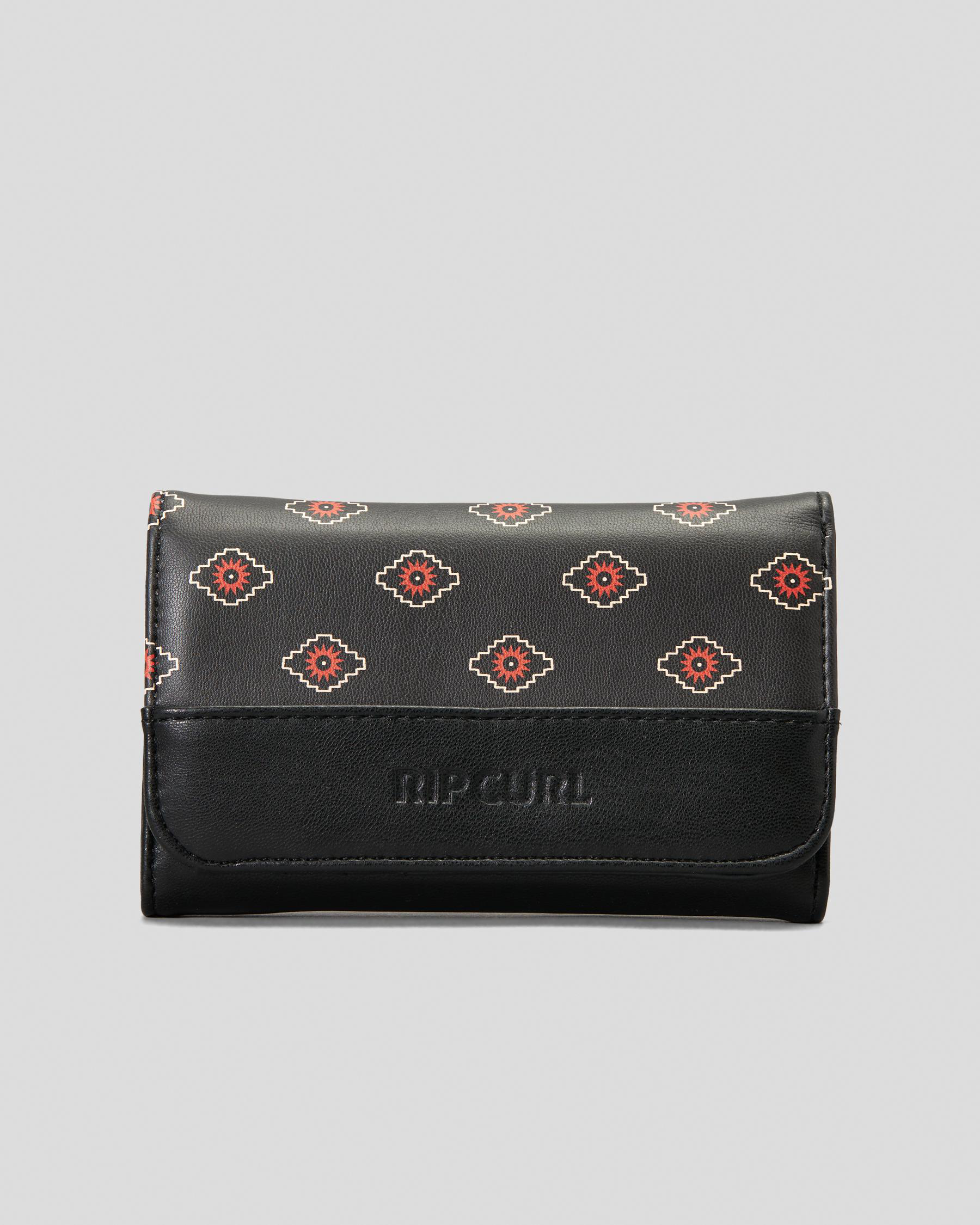 Shop Rip Curl Mixed Floral Wallet In Cinnamon - Fast Shipping & Easy ...