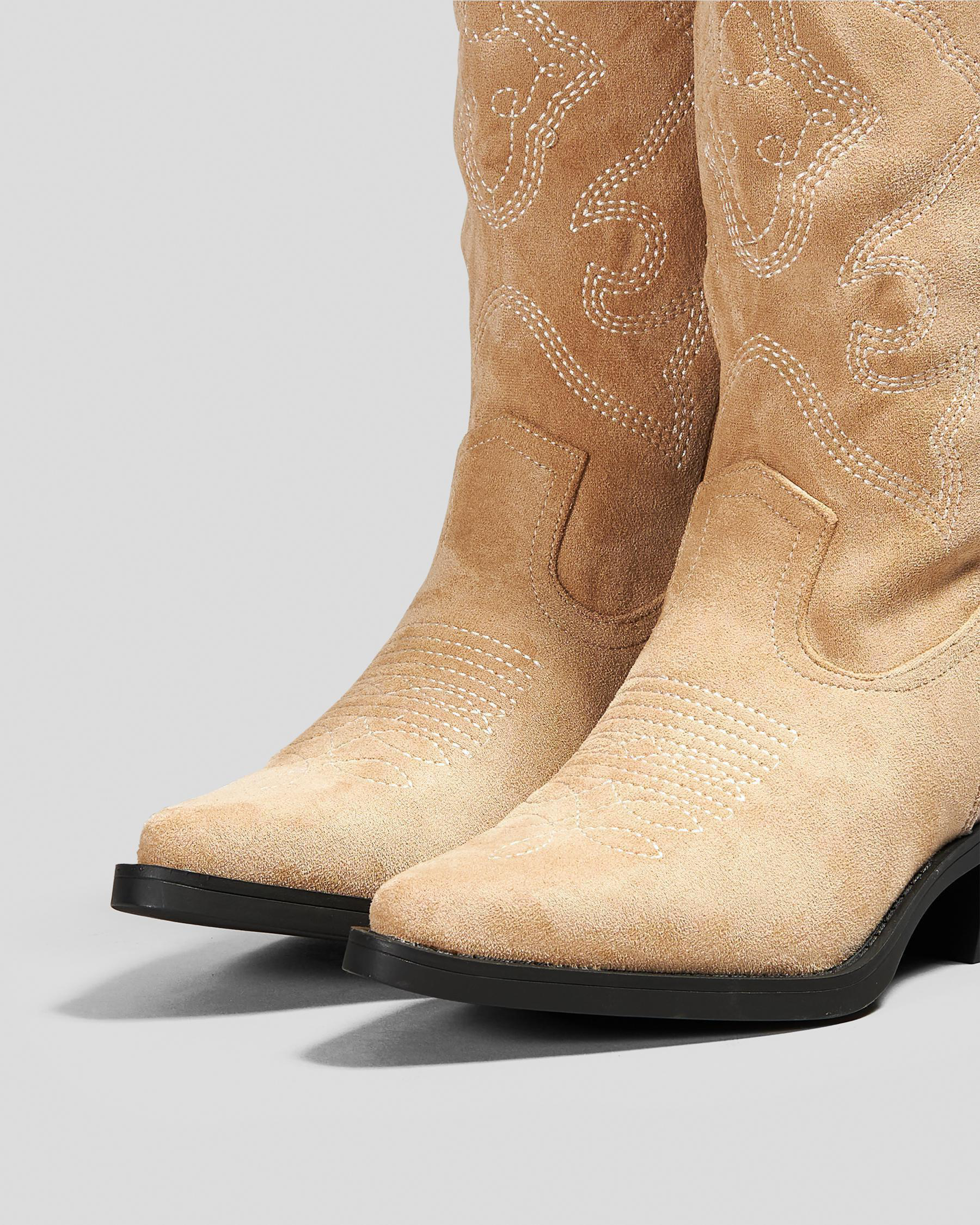 Shop Ava And Ever Dolly Boots In Camel - Fast Shipping & Easy Returns ...