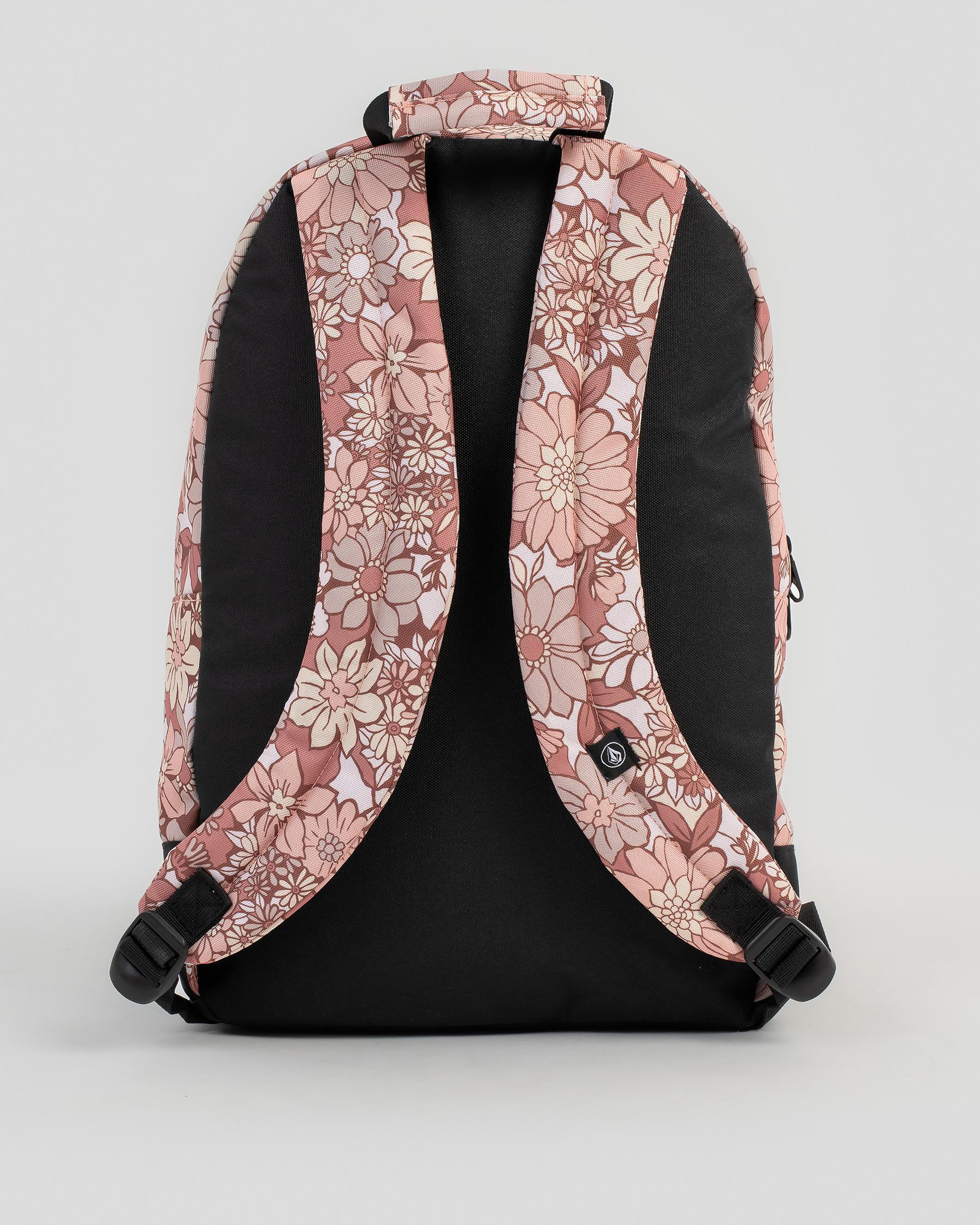 Shop Volcom Patch Attack Retreat Backpack In Hazey Pink - Fast Shipping & Easy Returns - City ...