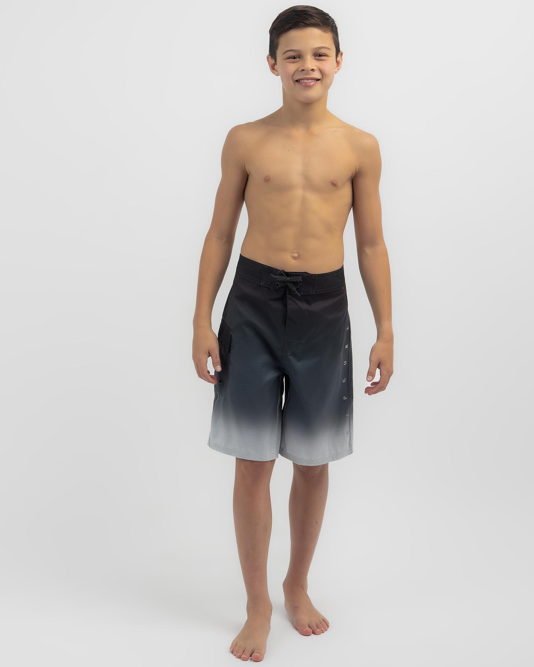 Shop Rip Curl Boys' Shock Board Short In Black - Fast Shipping & Easy ...