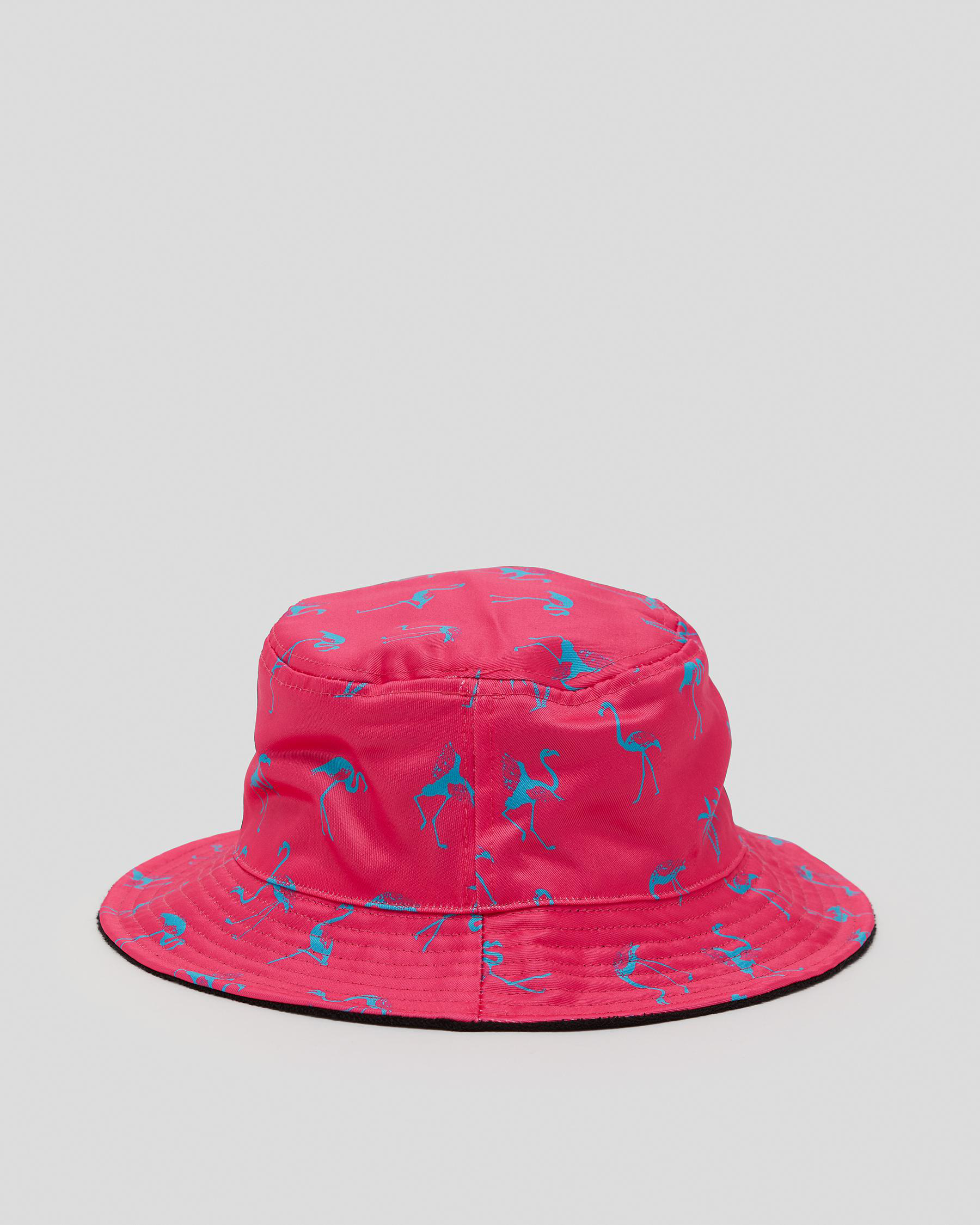 Lucid Flight Bucket Hat In Black/pink | City Beach New Zealand