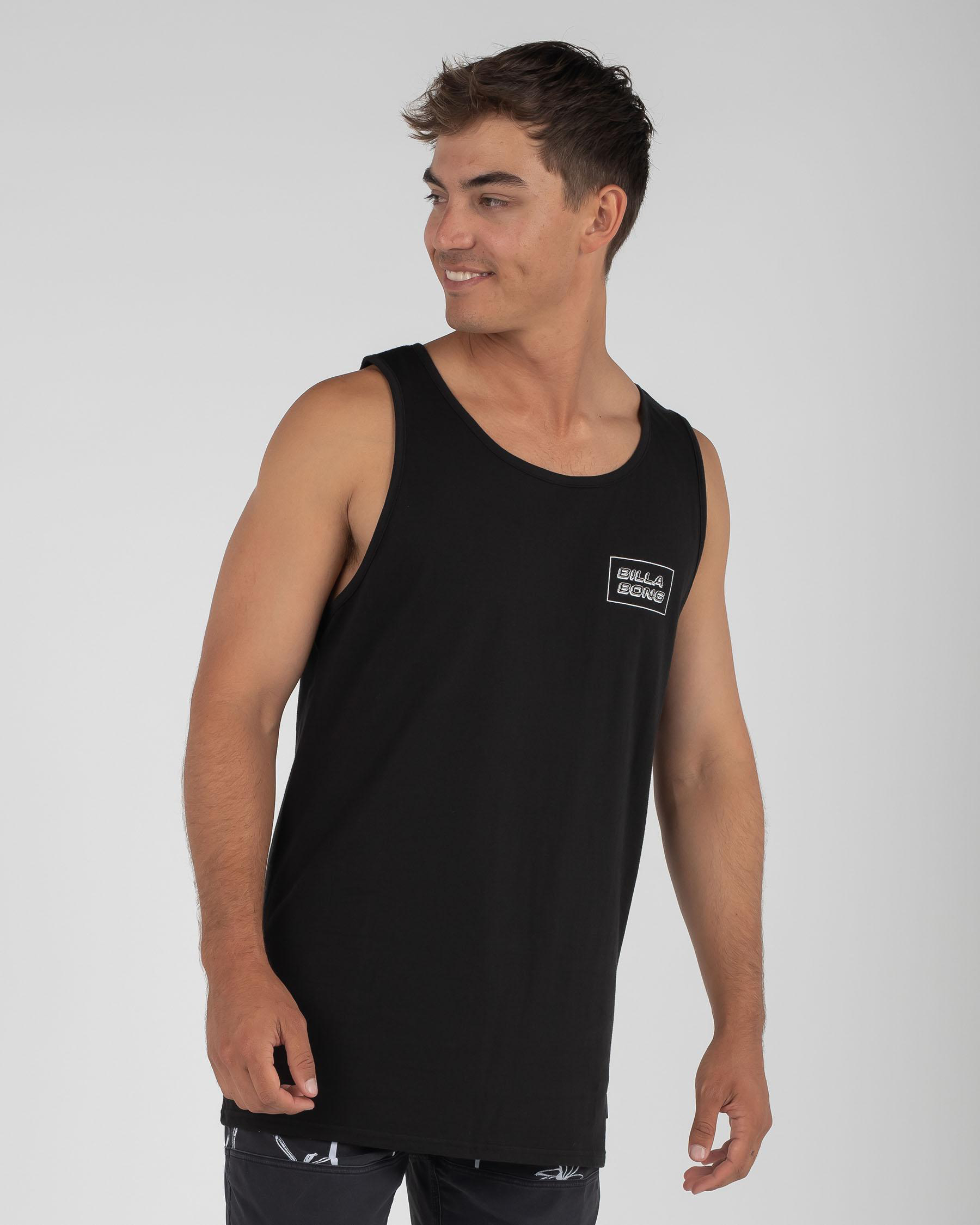 Shop Billabong Cut Cut Tank In Black - Fast Shipping & Easy Returns ...