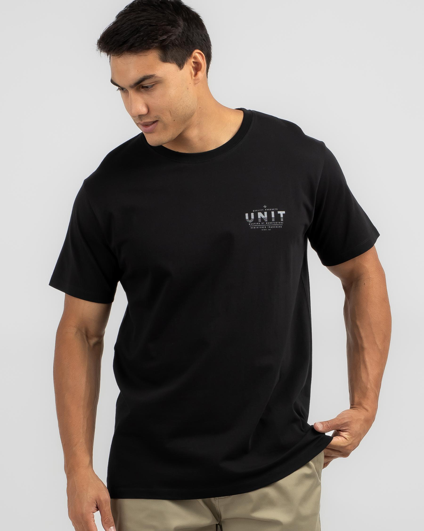 Shop Unit Bermuda T-Shirt In Black - Fast Shipping & Easy Returns ...