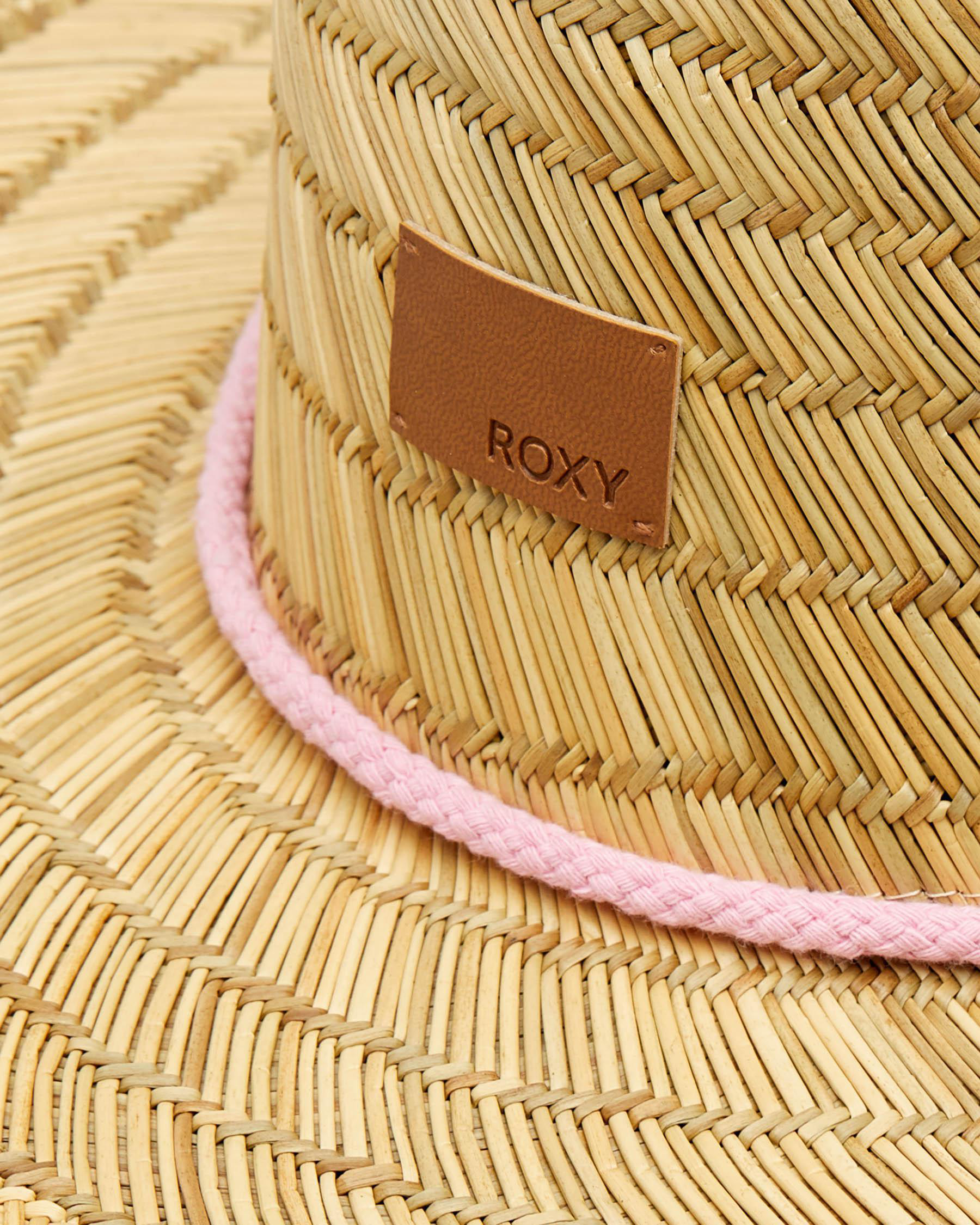 Shop Roxy Girls Pretty Smiles Hat In Prism Pink - Fast Shipping & Easy ...