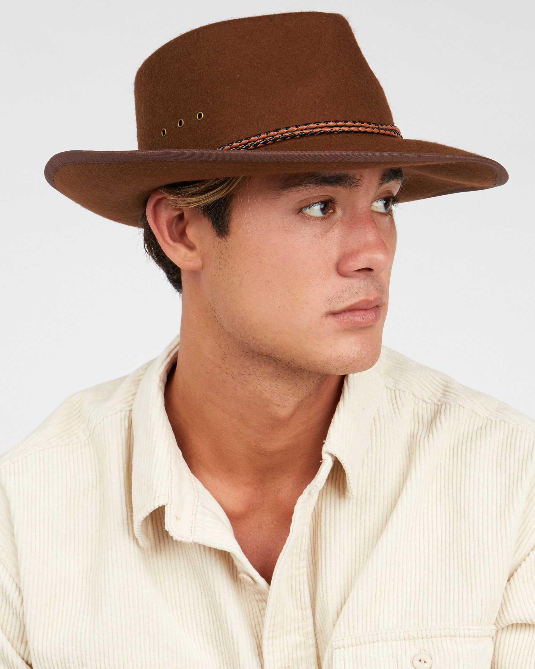 Shop Rusty Barrys Hat In Coffee Bean - Fast Shipping & Easy Returns ...