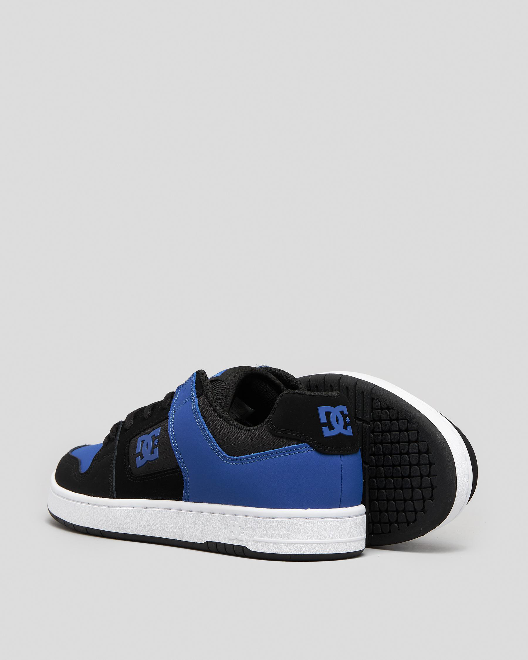 Shop DC Shoes Manteca 4 Shoes In Black/blue - Fast Shipping & Easy ...