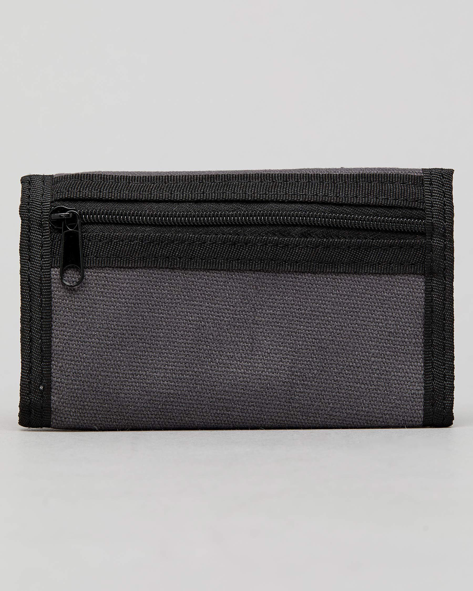 Rusty Wander Tri-Fold Wallet In Gunmetal Grey - FREE* Shipping & Easy ...