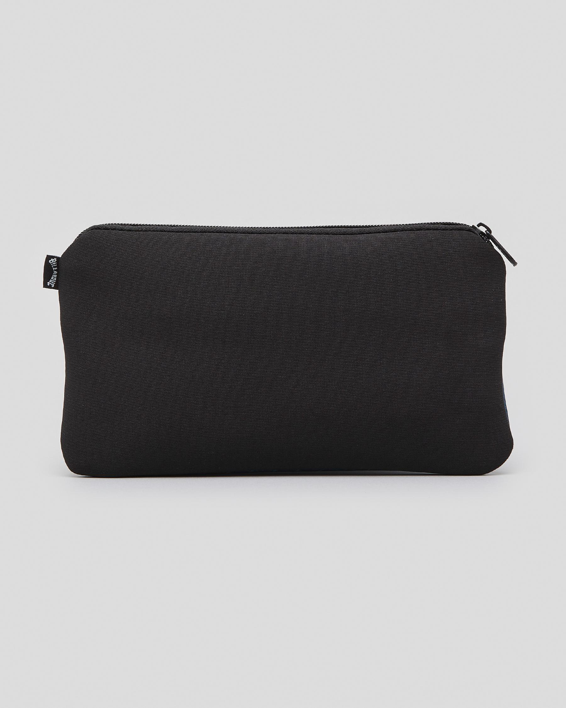 Shop Billabong Small Pencil Case In Neo Red - Fast Shipping & Easy ...