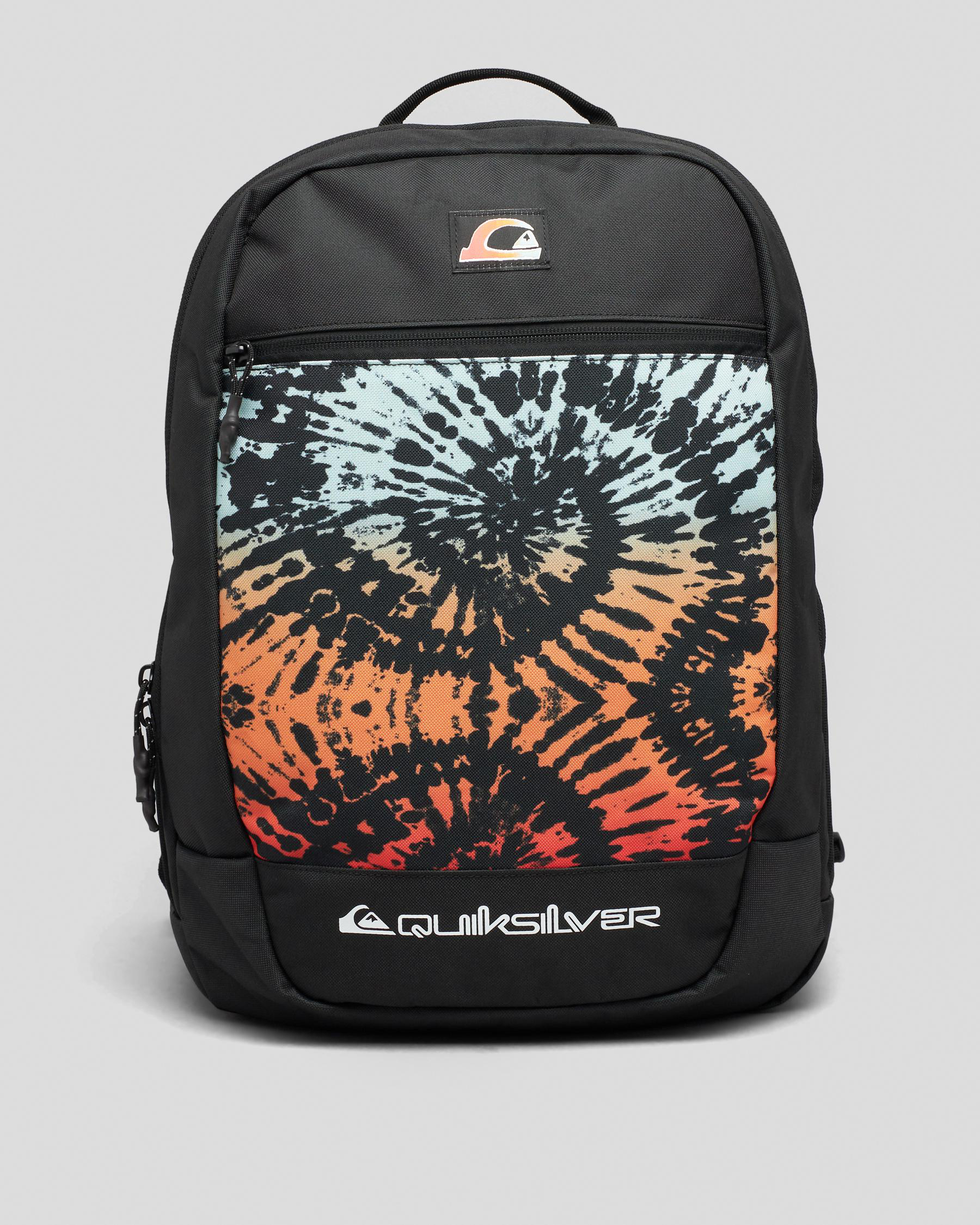 Quiksilver Schoolie Backpack In Gradiant Radical Spirale - FREE ...