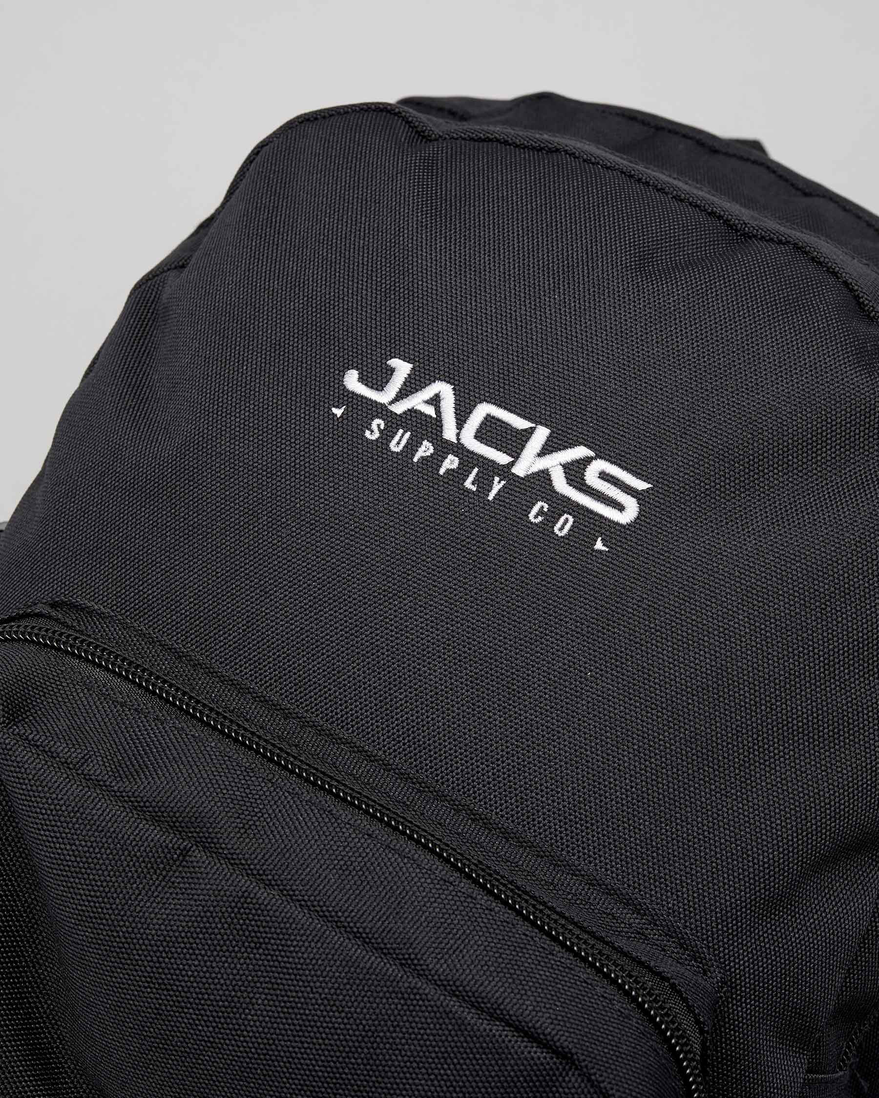 Shop Jacks Oblique Backpack In Black - Fast Shipping & Easy Returns ...
