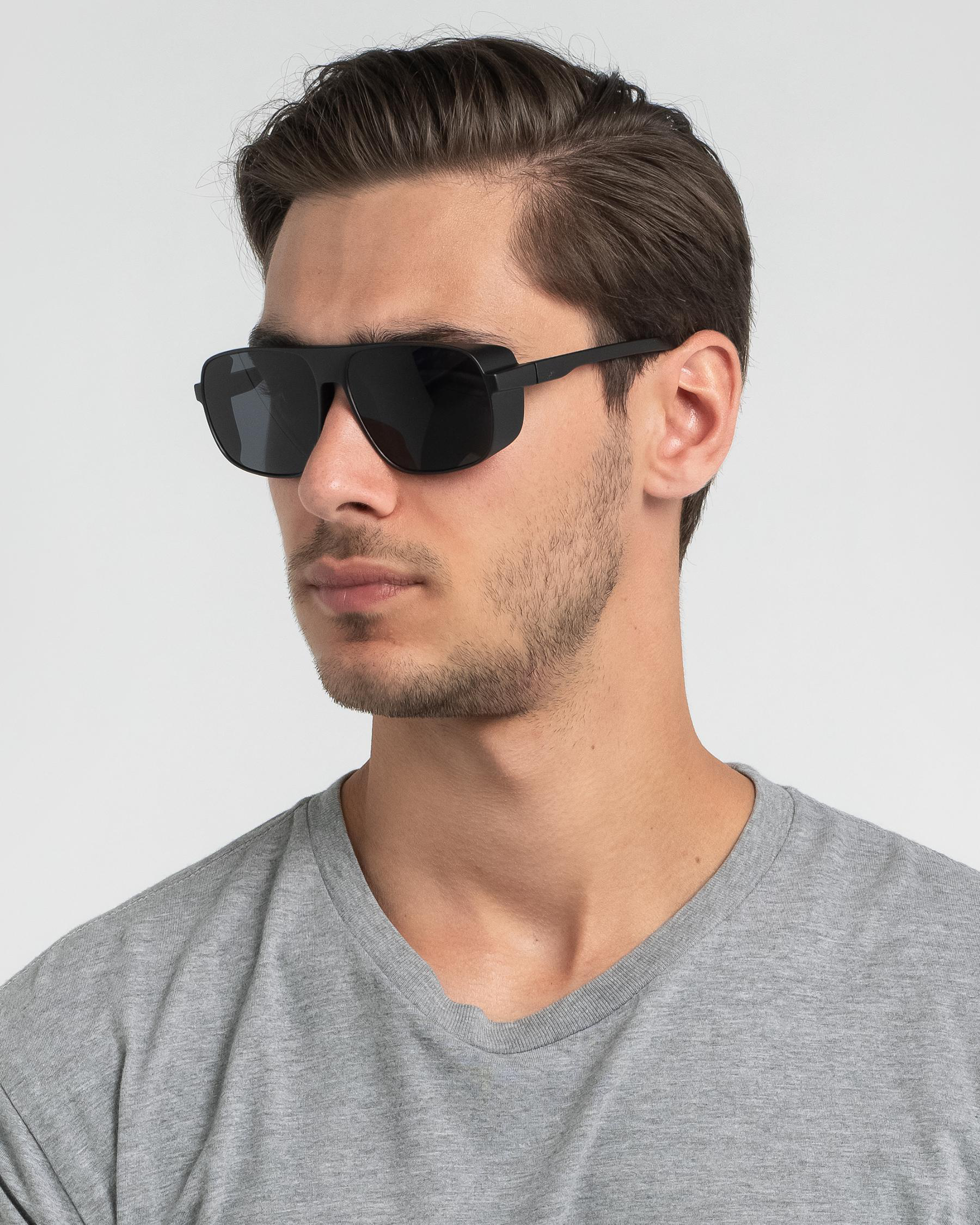 Shop Lucid Entourage Sunglasses In Matte Black - Fast Shipping & Easy ...