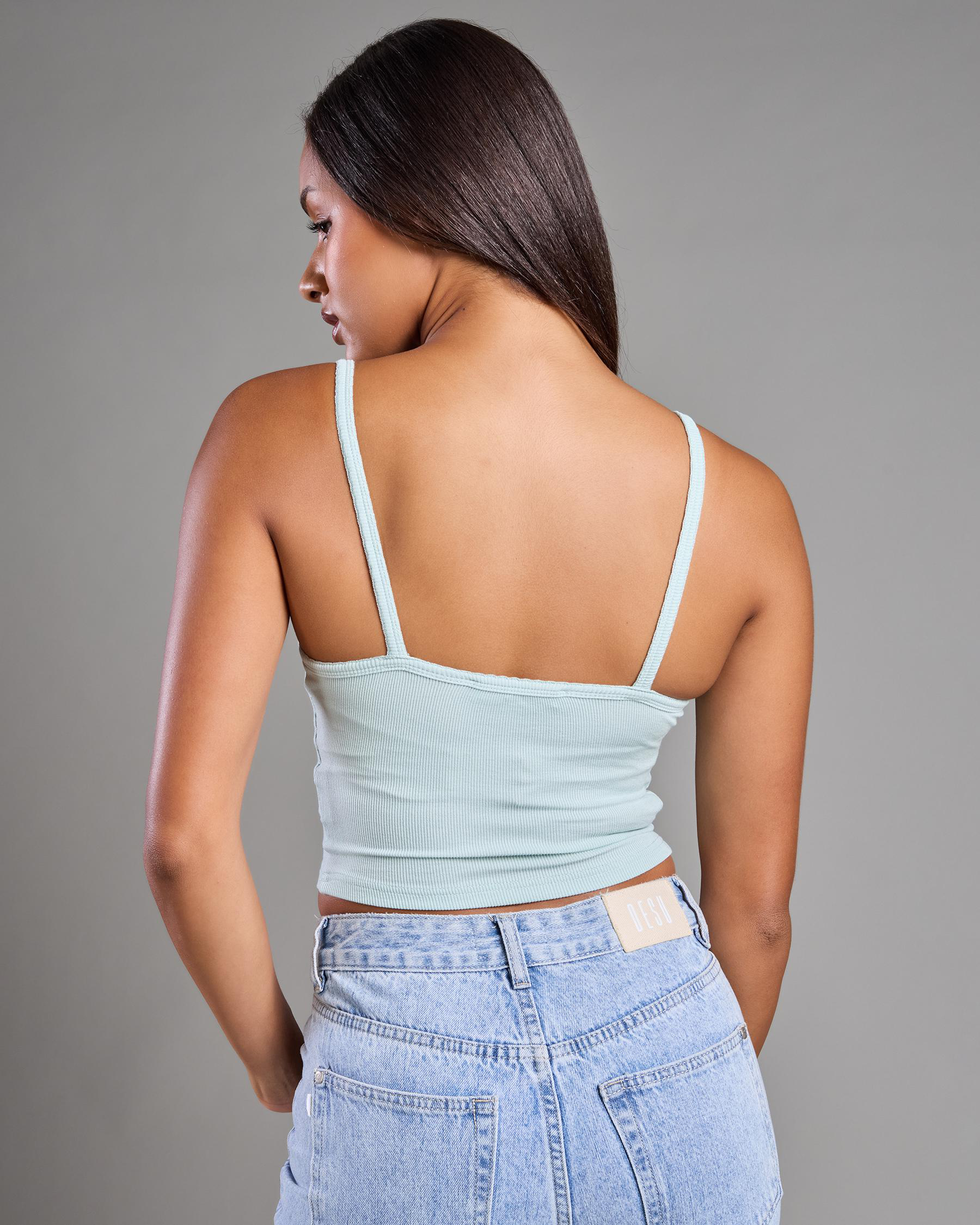 Shop Mooloola Basic Cami Tank Top In Mint - Fast Shipping & Easy Returns - City Beach Australia