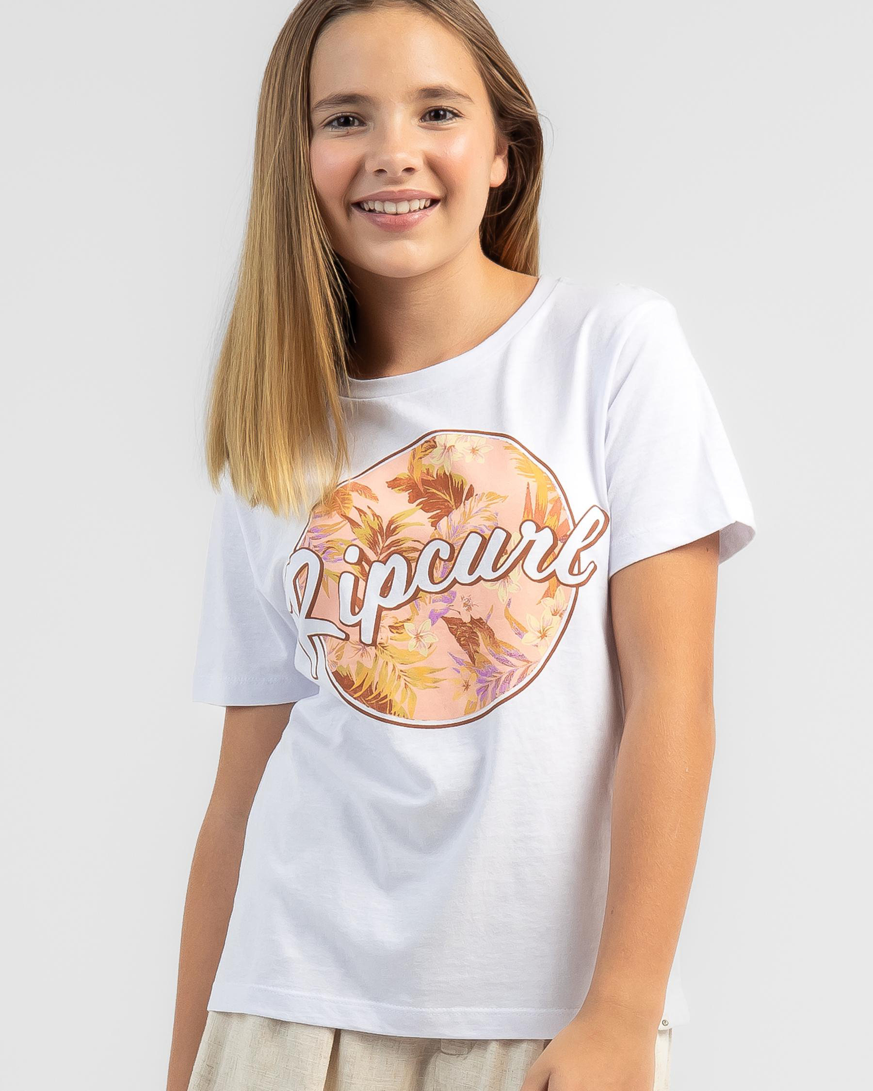Rip Curl Girls' Wave Dreamer T-Shirt In White - FREE* Shipping & Easy ...
