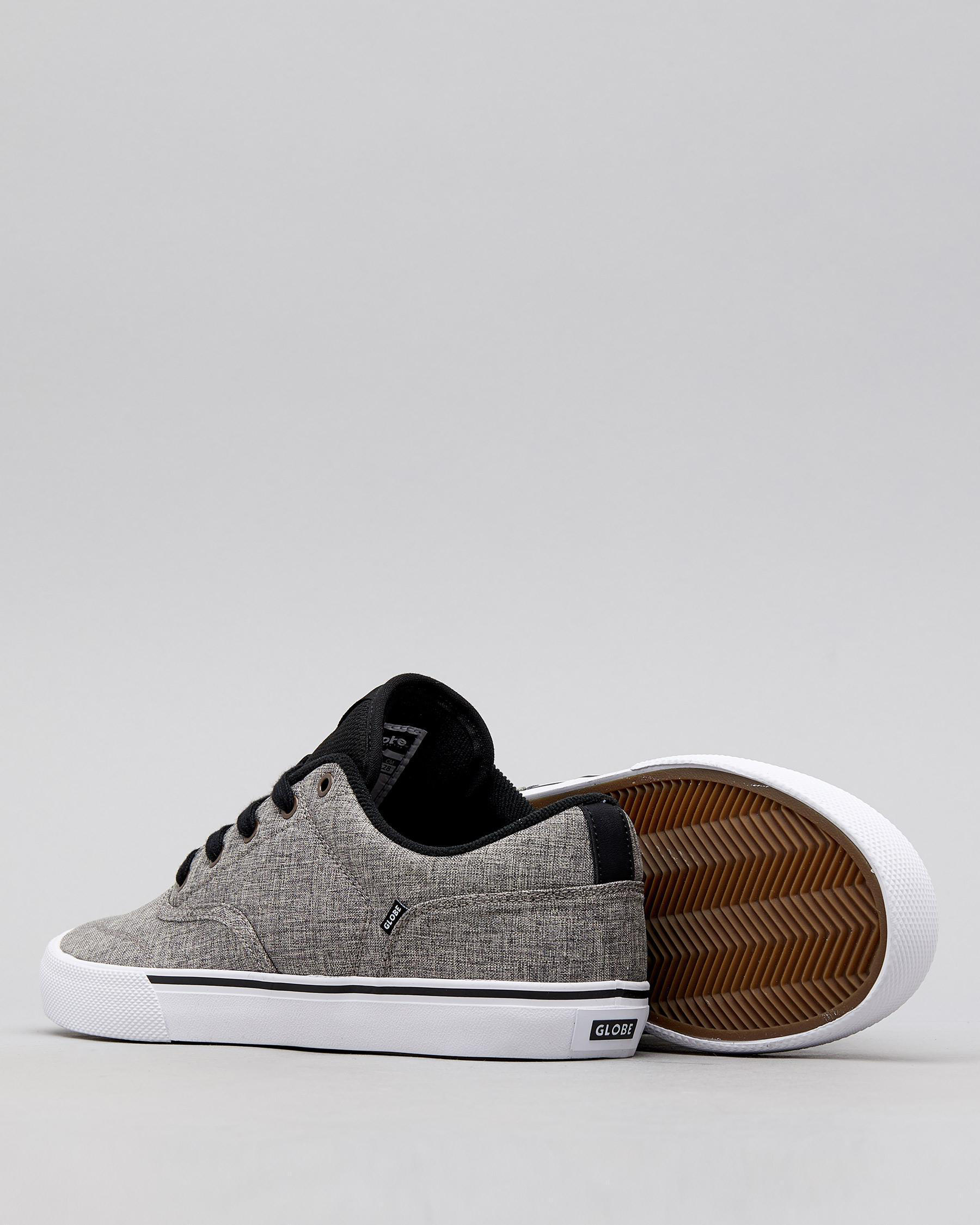 Shop Globe Tribe Shoes In Grey Chambray/copper - Fast Shipping & Easy ...