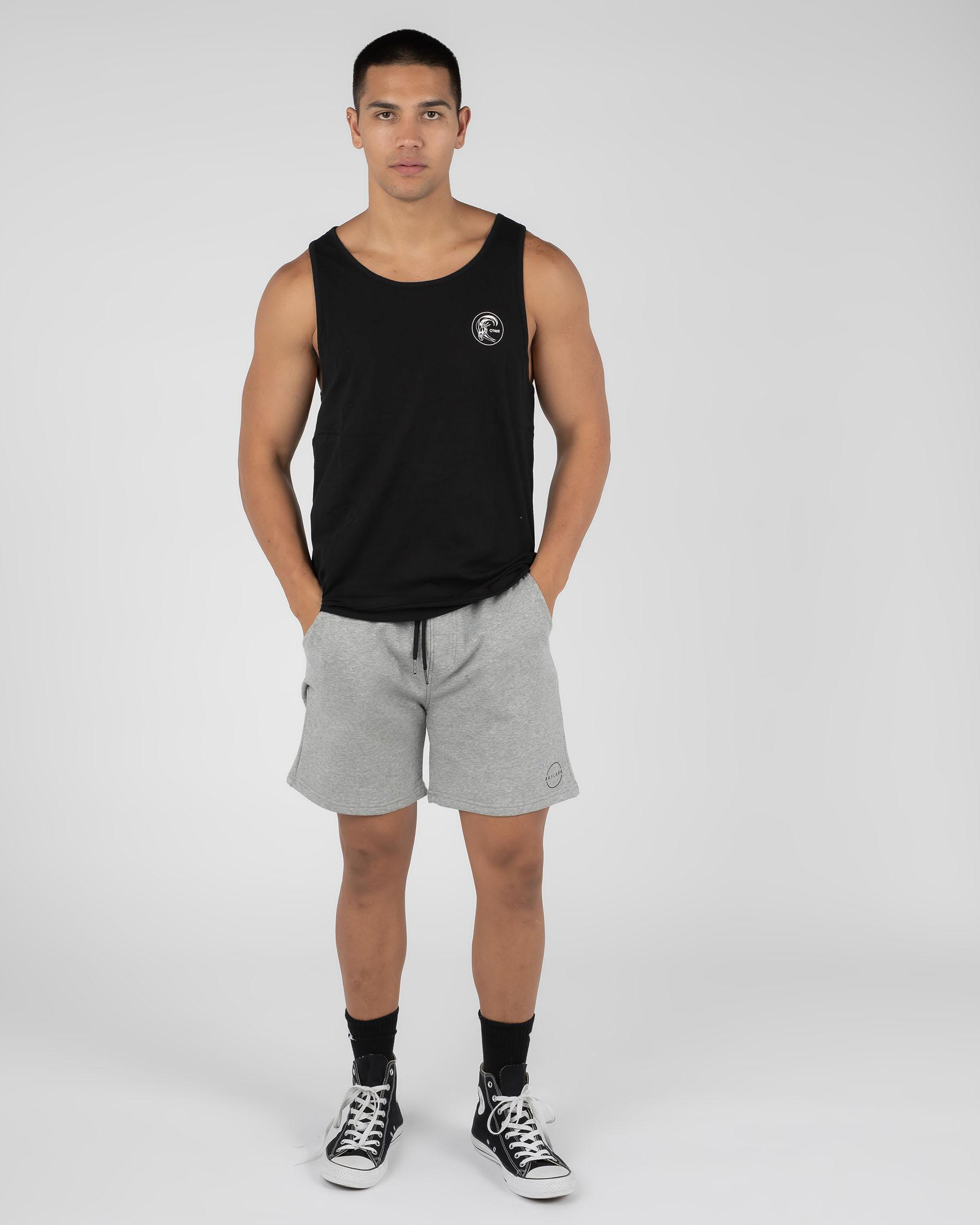 Shop Skylark Off Track House Shorts In Grey Marle - Fast Shipping ...