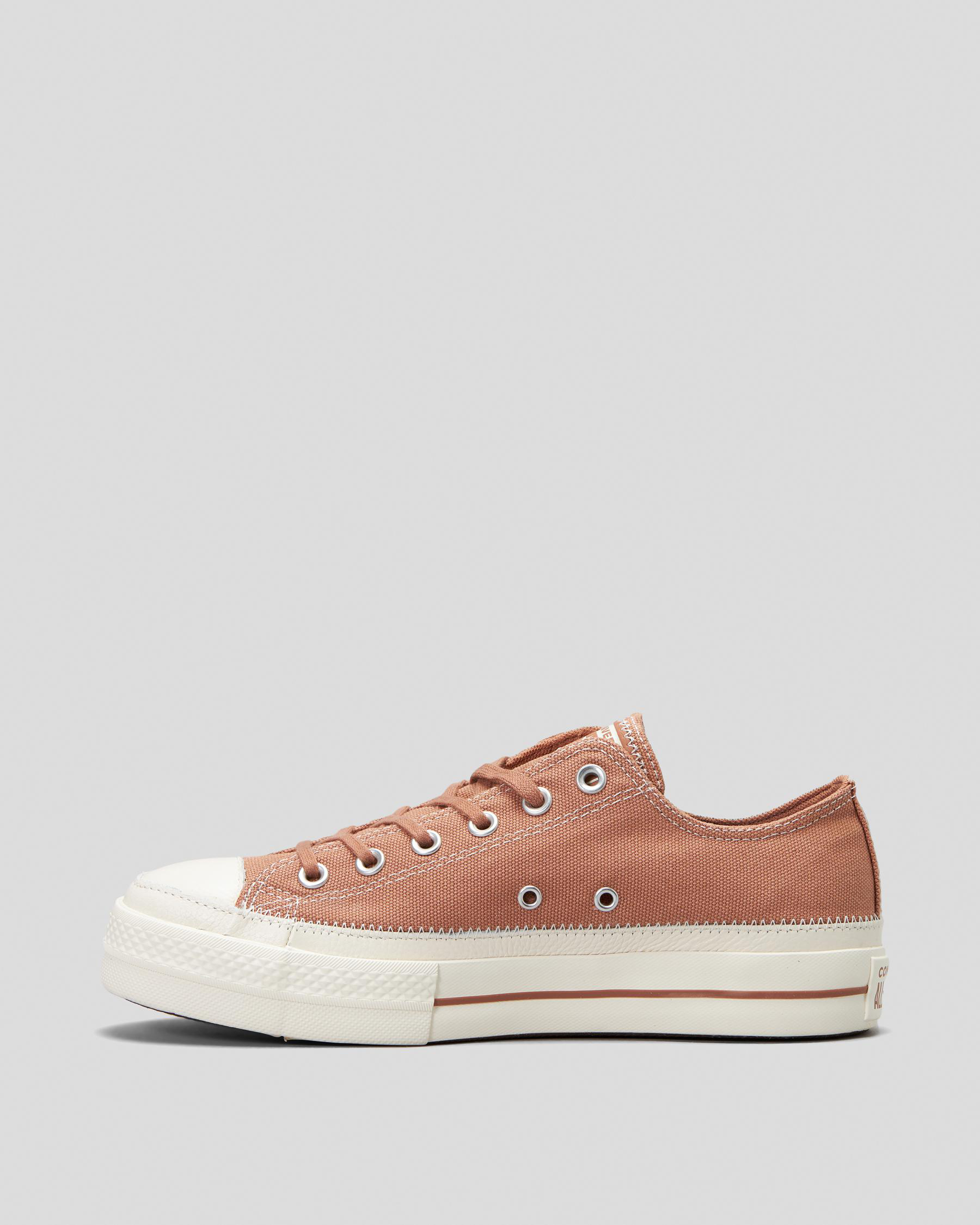 Shop Converse Womens Chuck Taylor All Star Lift Platform Mixed Material ...