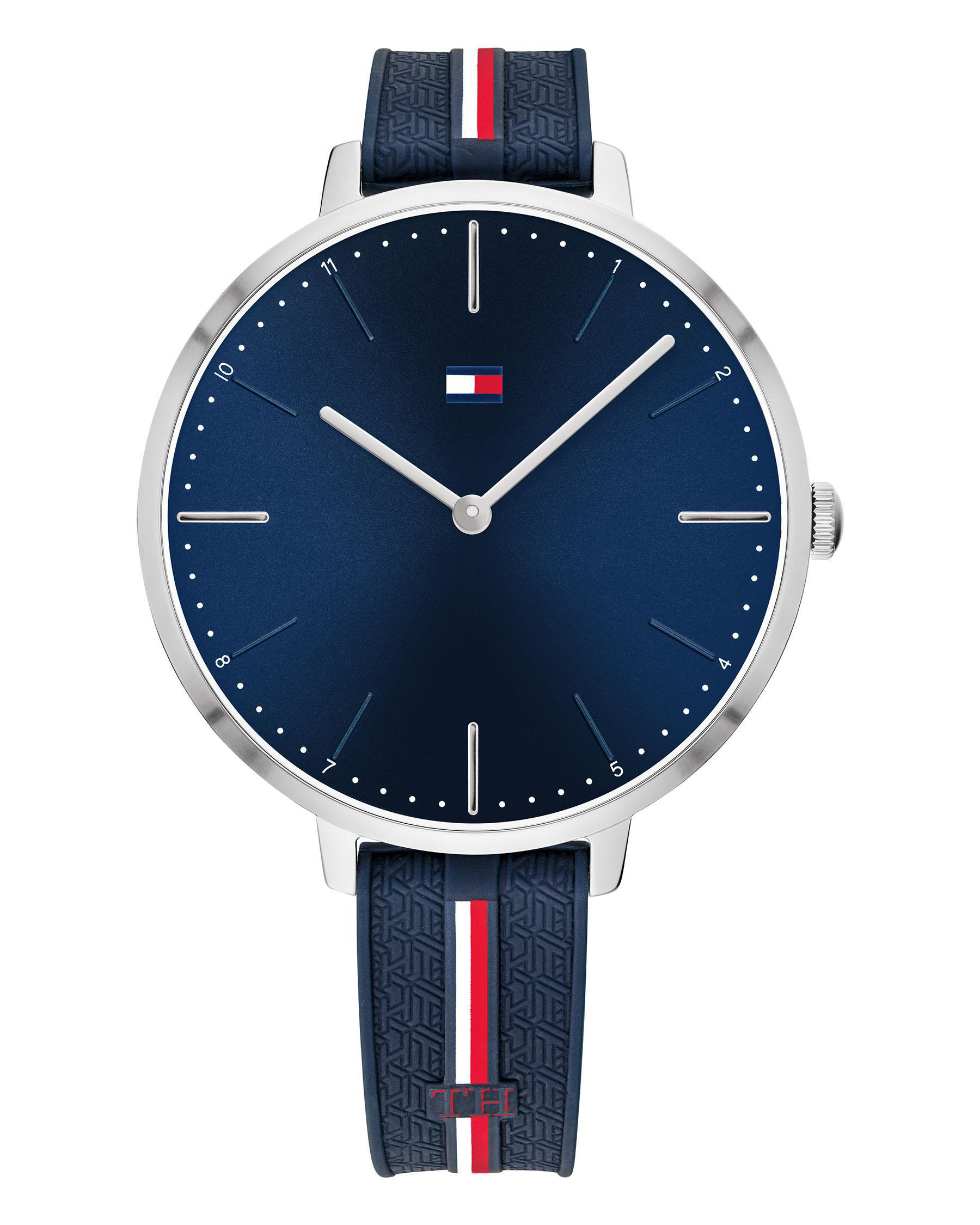 Shop Tommy Hilfiger Alexa Watch In Navy - Fast Shipping & Easy Returns ...