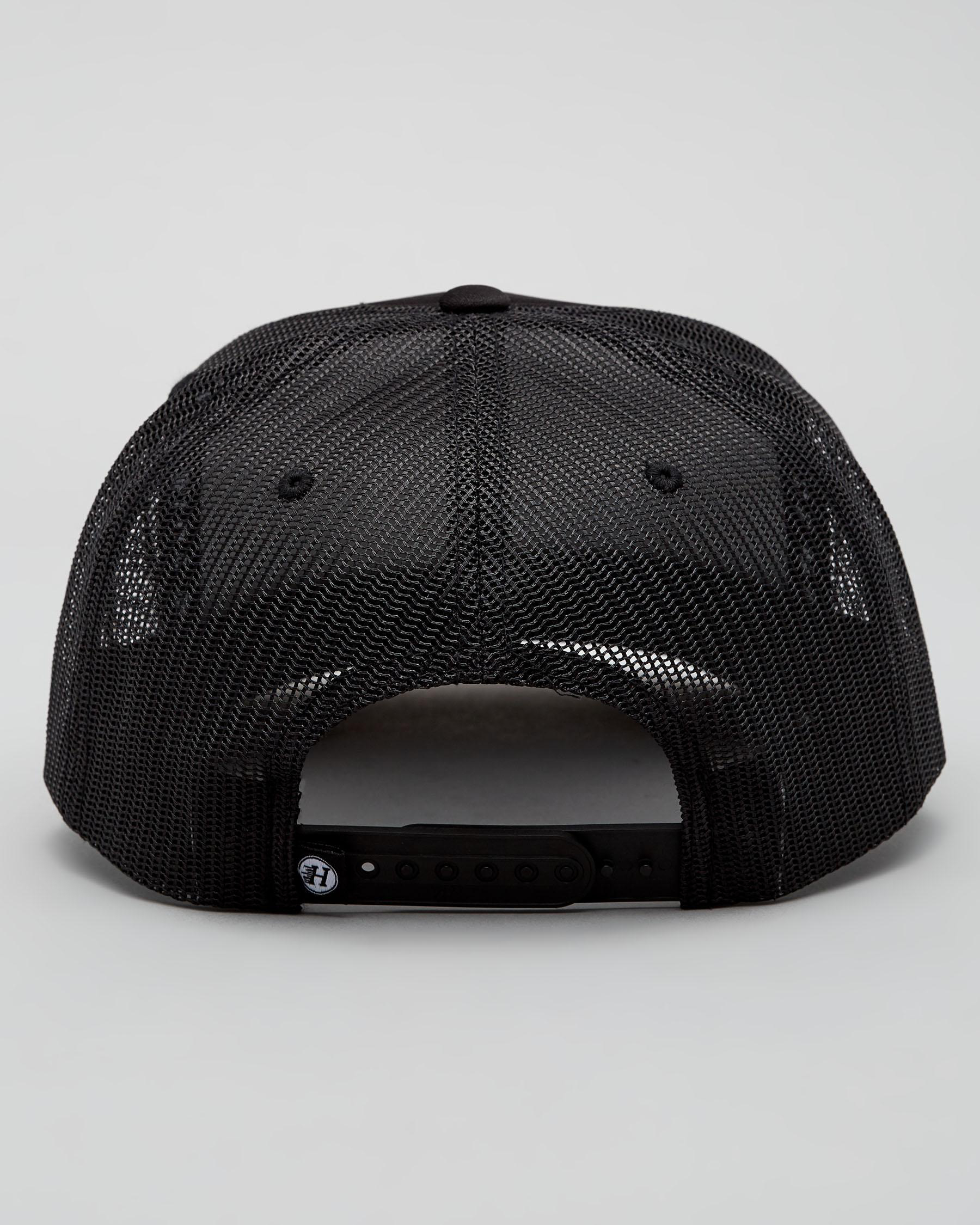Shop The Mad Hueys Ahoy F*ckers II Trucker Cap In Black - Fast Shipping ...