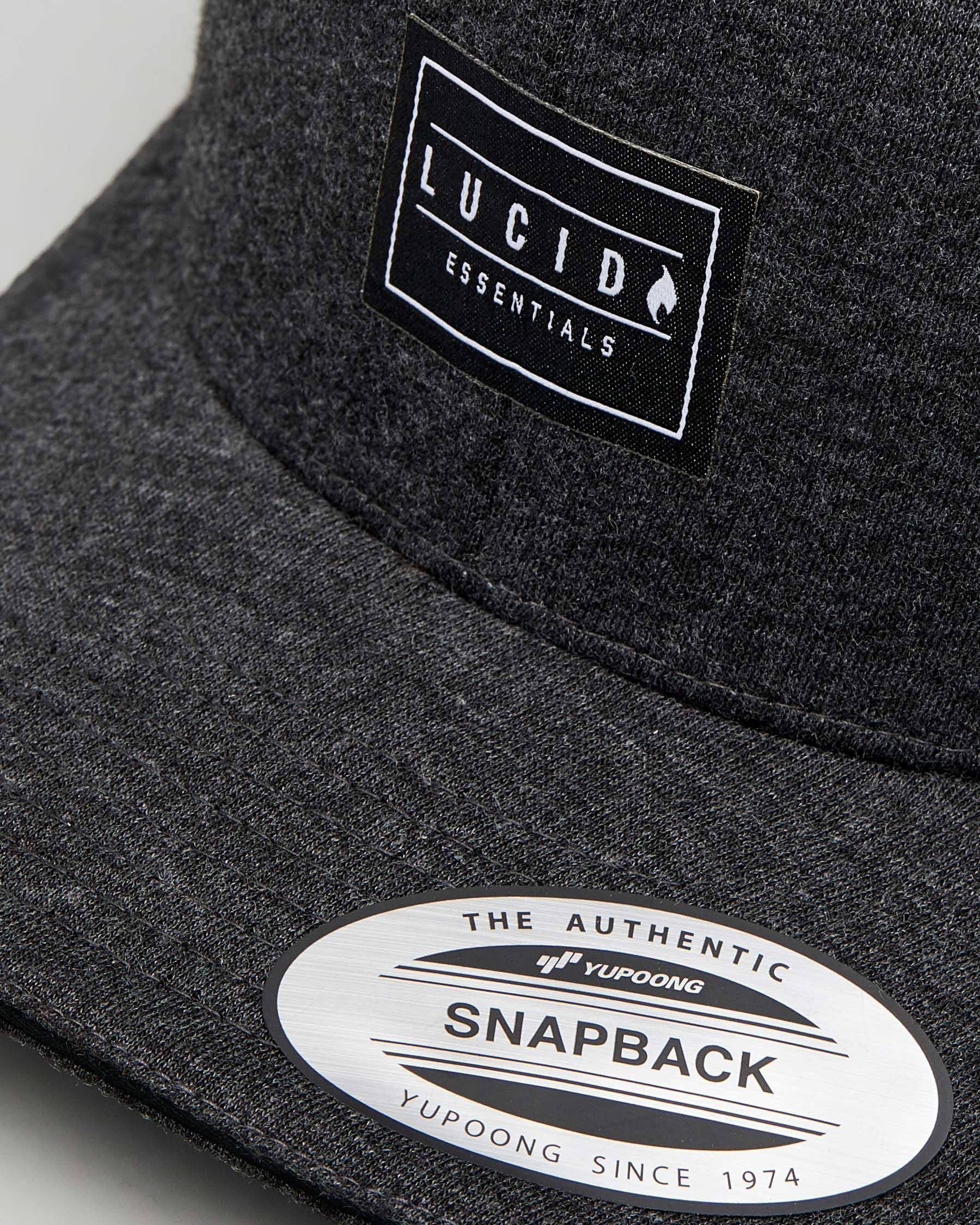 Shop Lucid Equaliser Cap In Char/black - Fast Shipping & Easy Returns ...