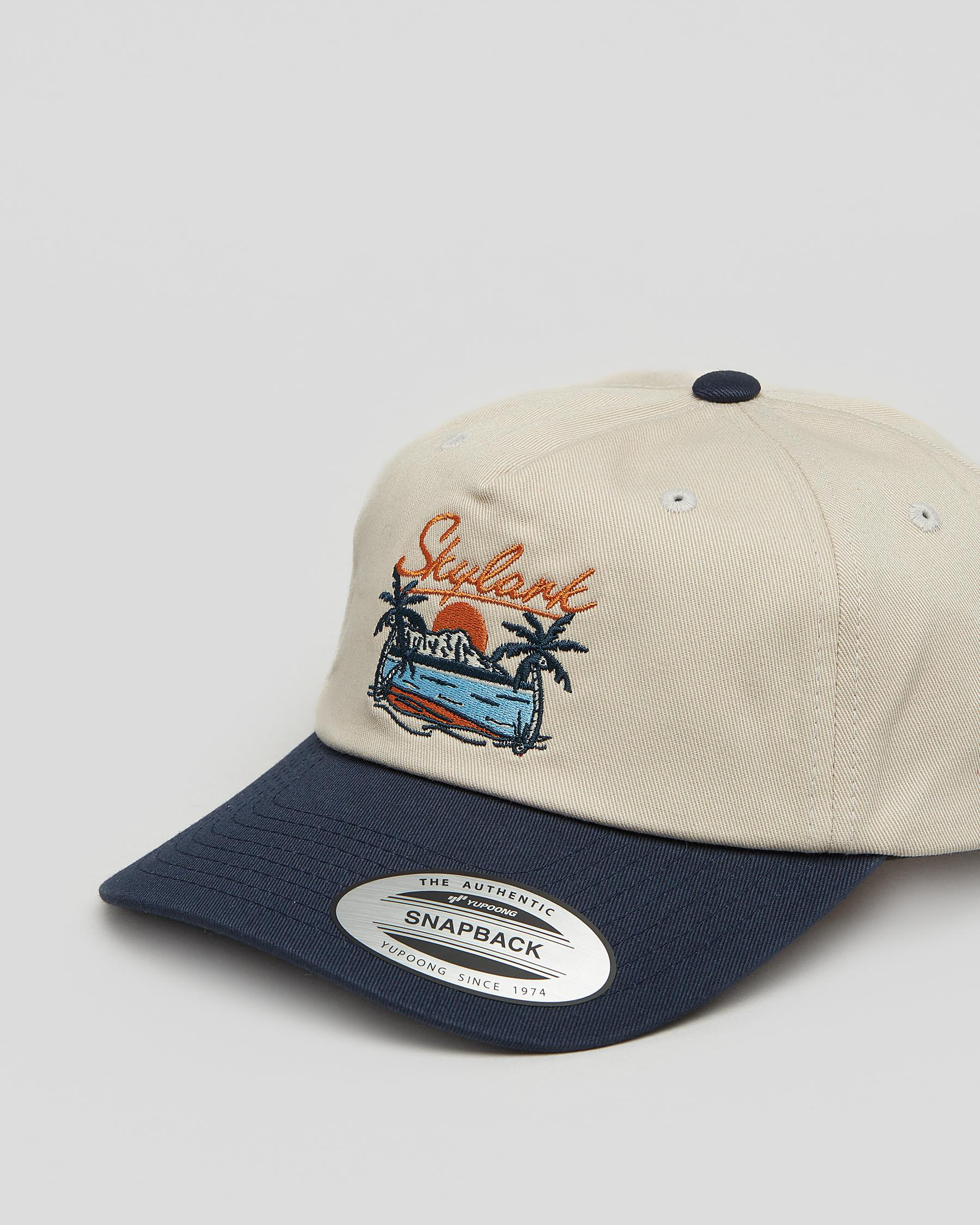 Shop Skylark Coastal Cap In Stone/navy - Fast Shipping & Easy Returns ...