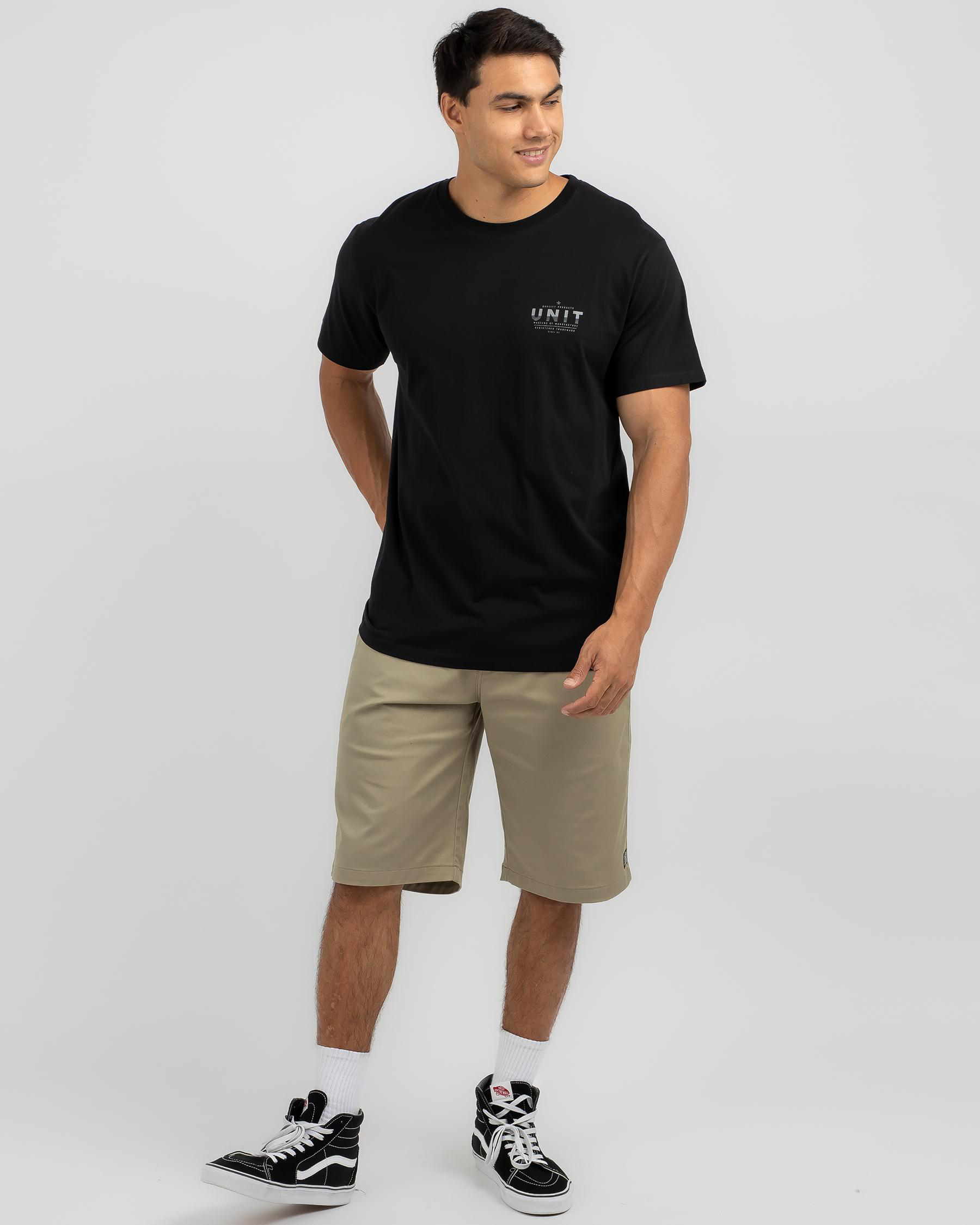Shop Unit Bermuda T-Shirt In Black - Fast Shipping & Easy Returns ...