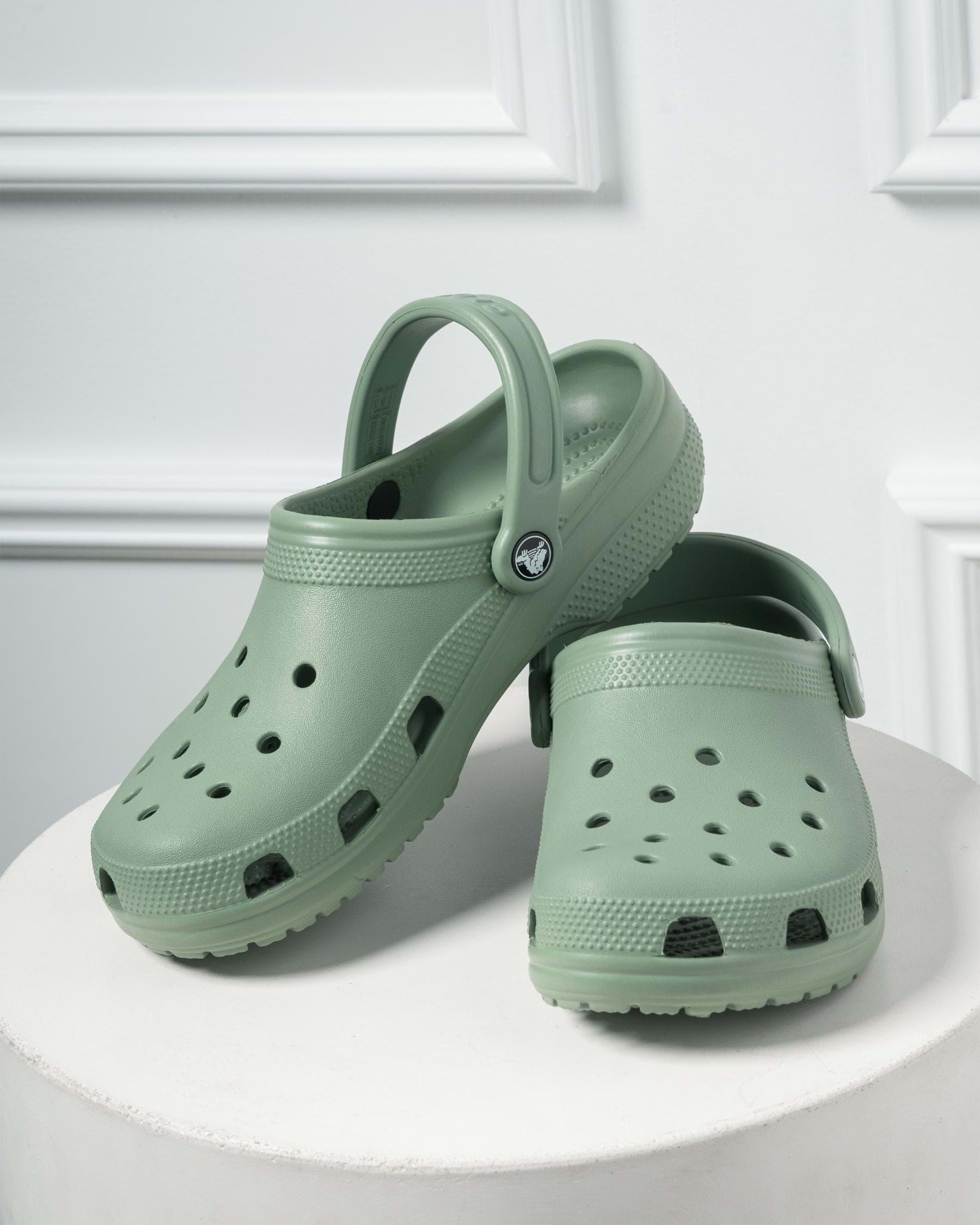 Shop Crocs Classic Clogs In Moss - Fast Shipping & Easy Returns - City ...