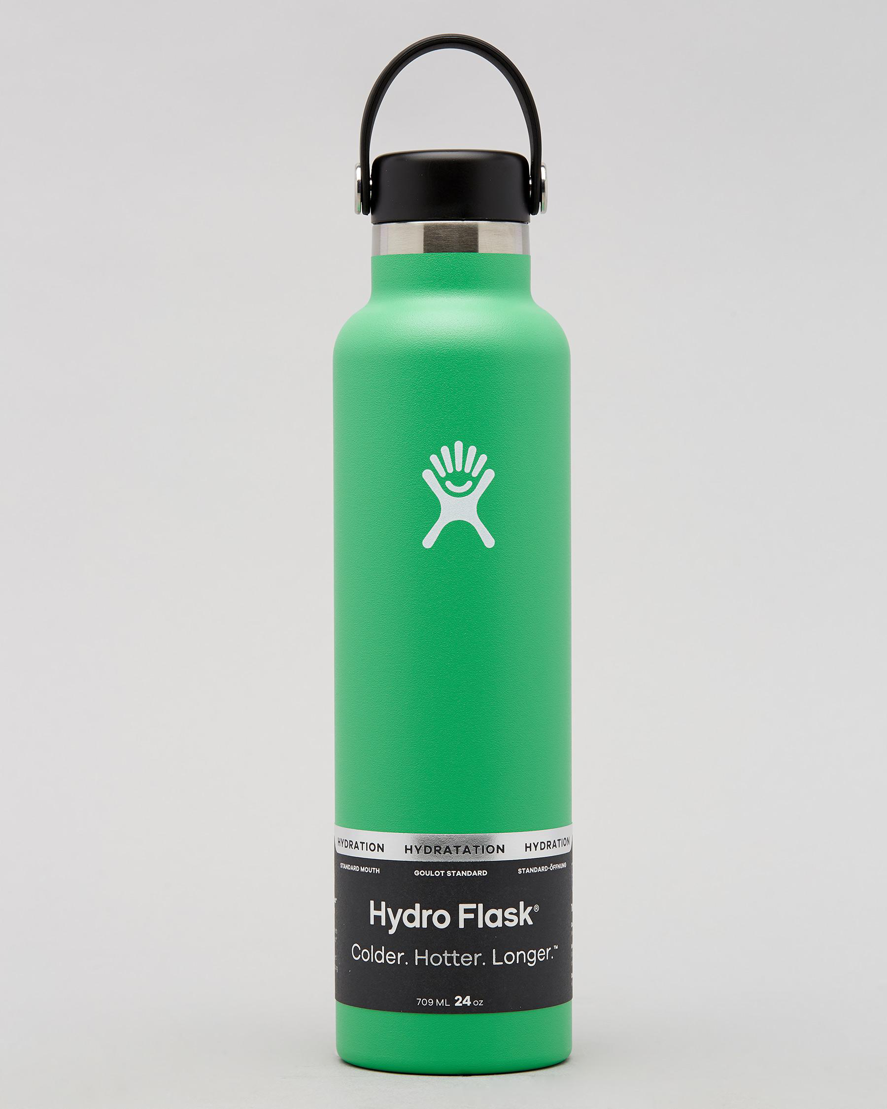 Shop Hydro Flask 24oz Standard Mouth Water Bottle In Spearmint - Fast ...