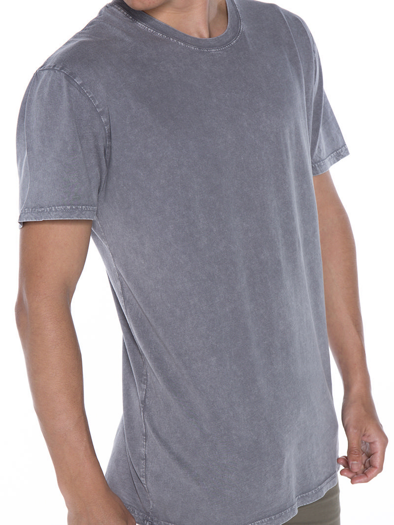 Shop AS Colour Stone Wash T-Shirt In Blue Stone - Fast Shipping & Easy ...