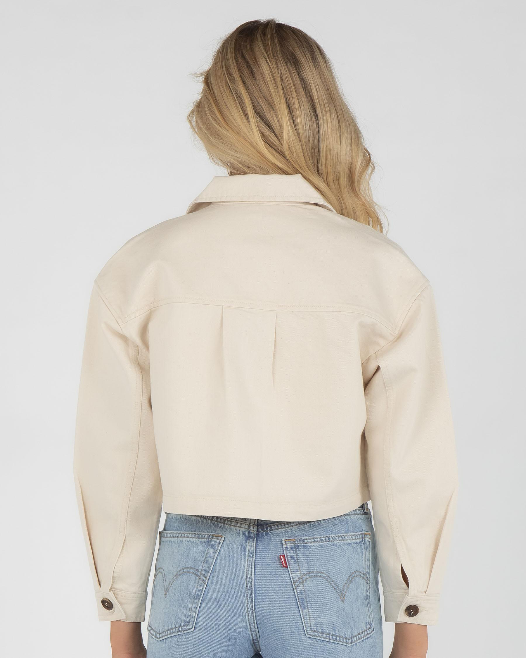Shop Used Smitten Jacket In Natural - Fast Shipping & Easy Returns ...