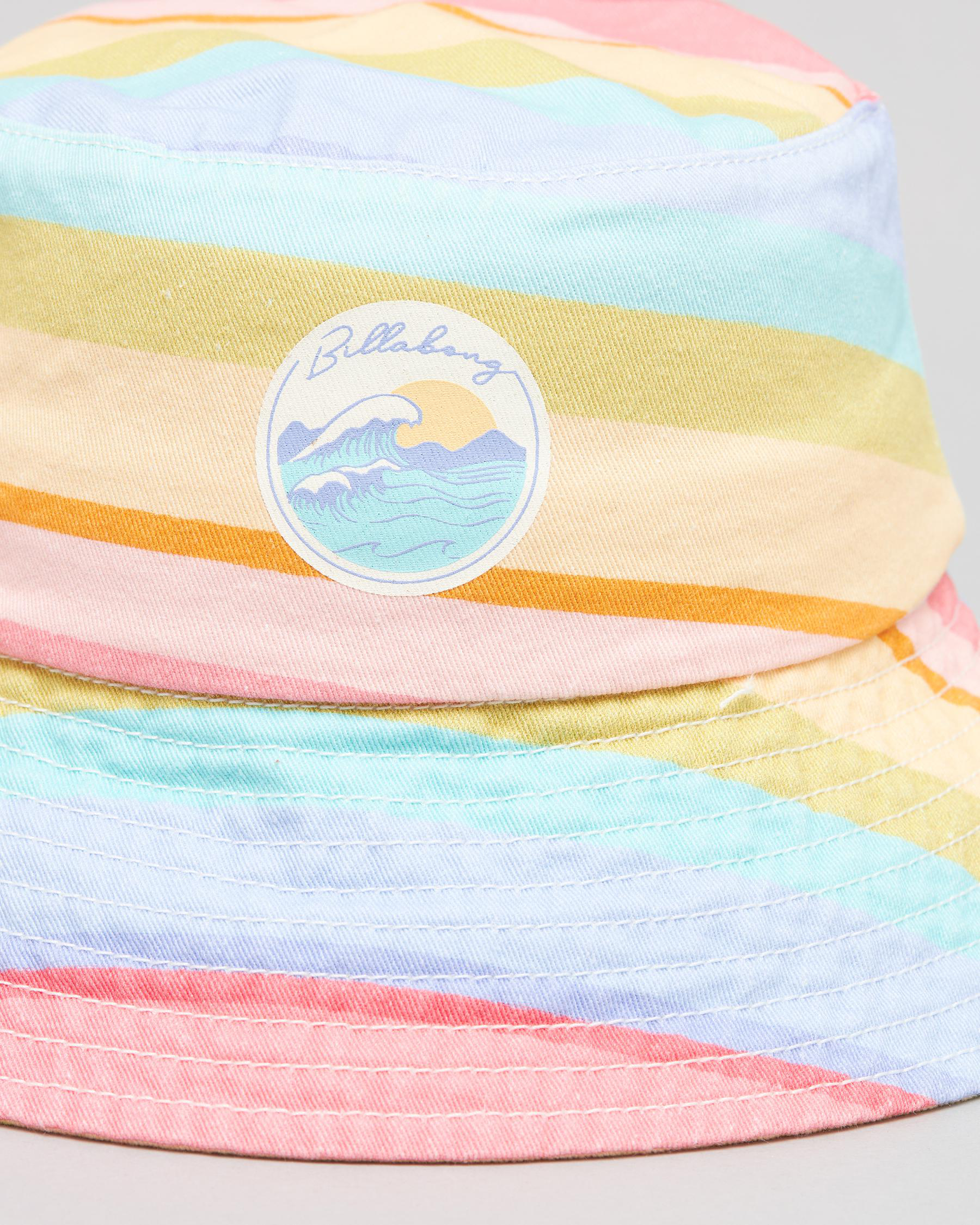 Shop Billabong Bucket List Girls' Bucket Hat In Hot Coral - Fast ...