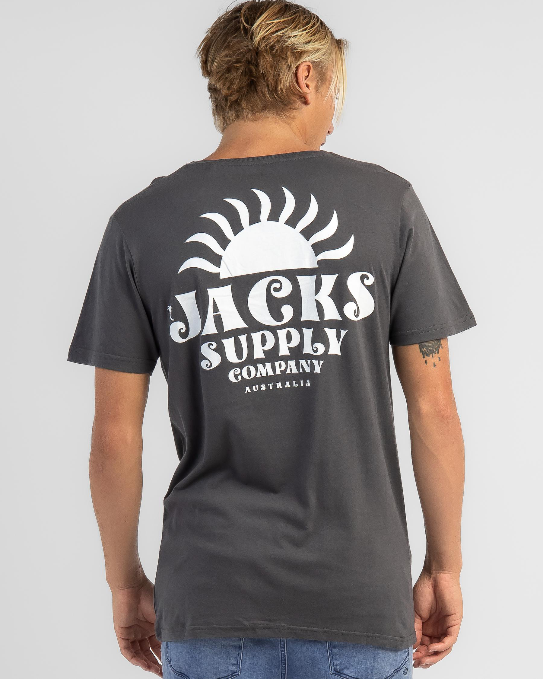 Shop Jacks EOS T-Shirt In Charcoal - Fast Shipping & Easy Returns ...