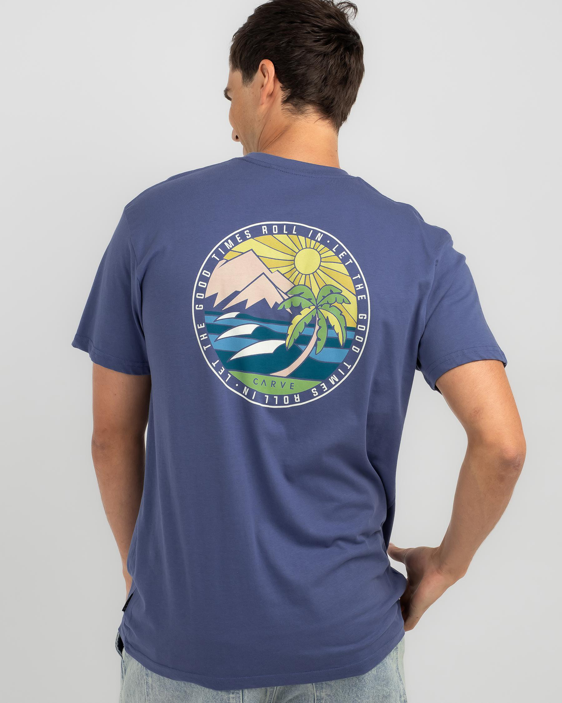 Shop Carve Good Times T-Shirt In Indigo - Fast Shipping & Easy Returns ...